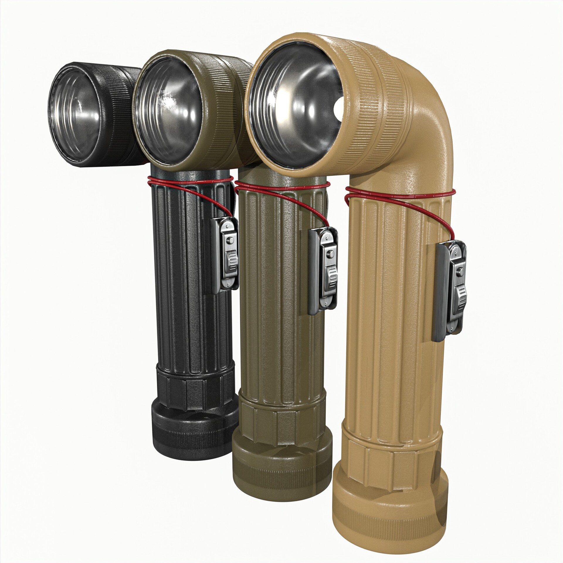 ArtStation - Military-flashlights