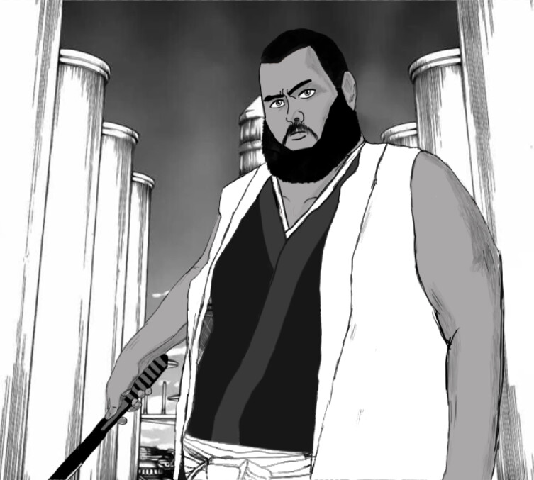 ArtStation - Self-Portrait in Bleach Style