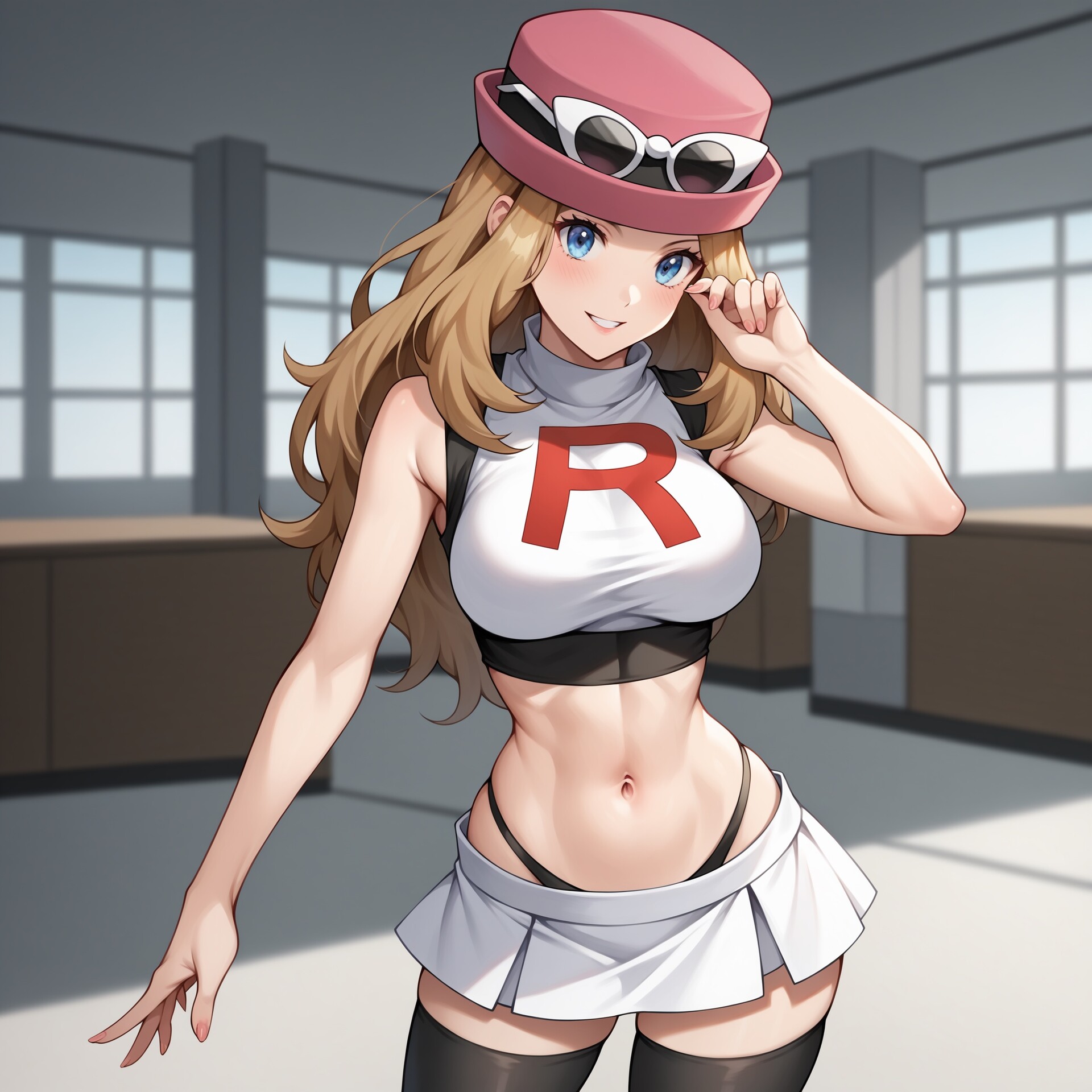 ArtStation - Team Rocket Admin Serena