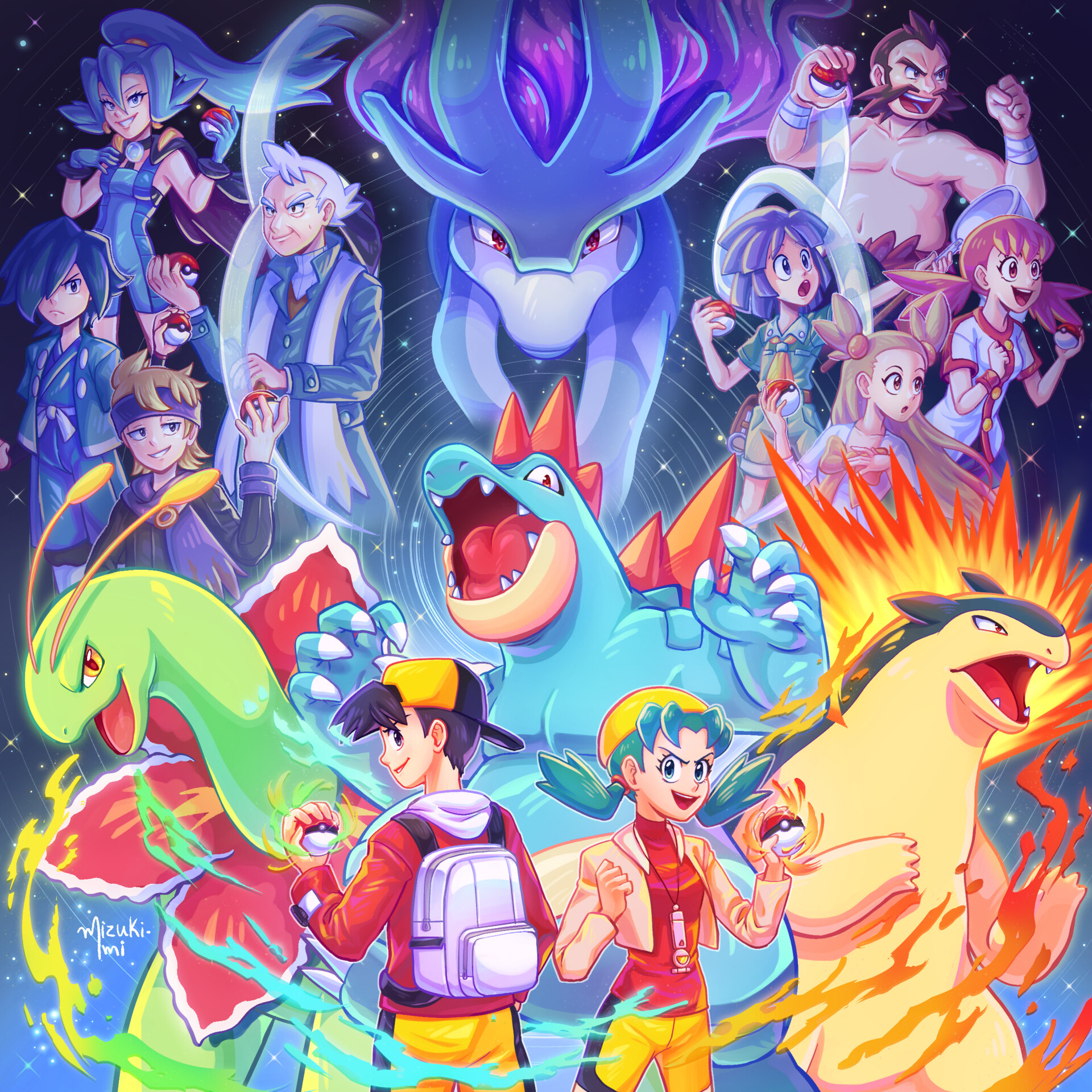ArtStation - Pokemon Crystal