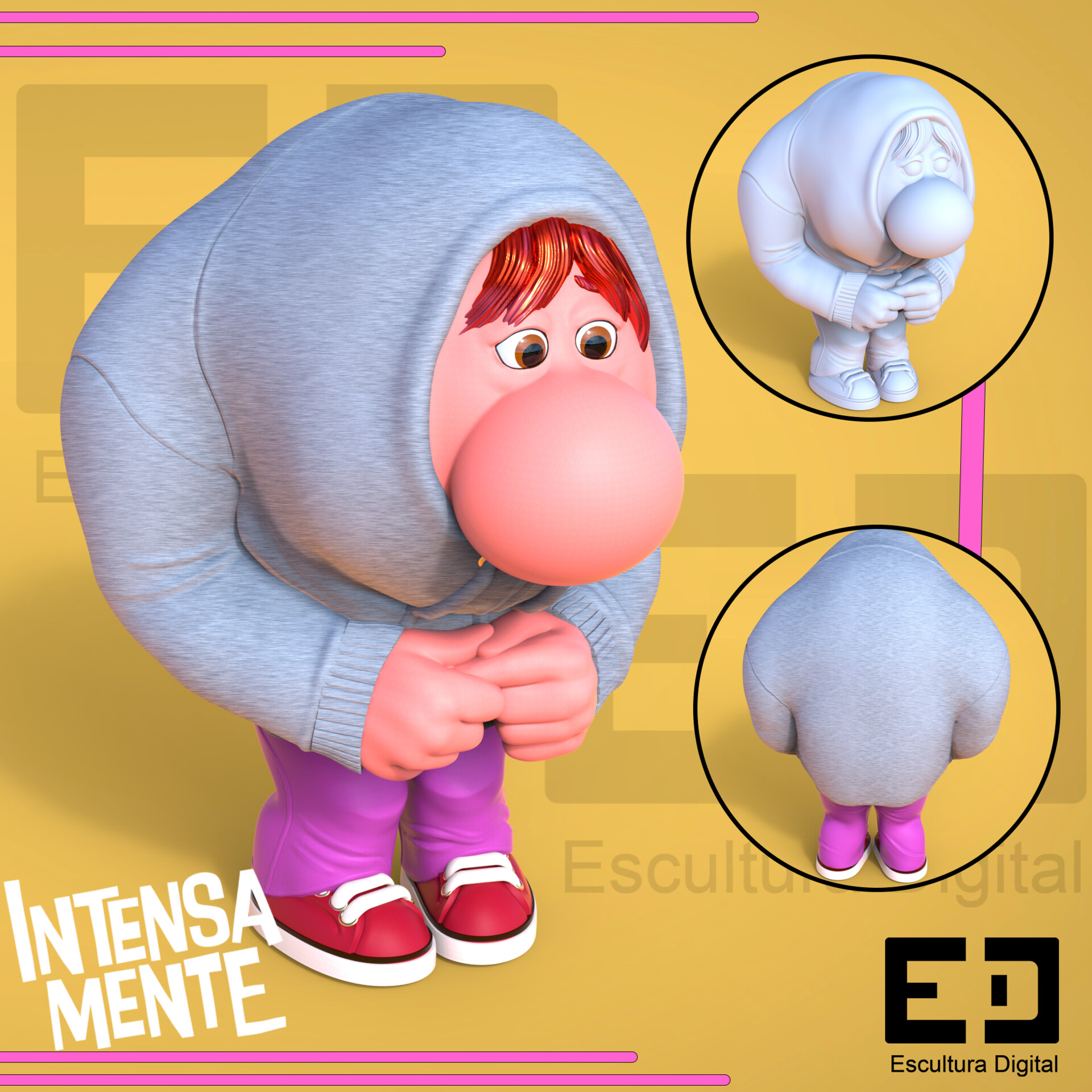 ArtStation - vergüenza - Intensamente 2