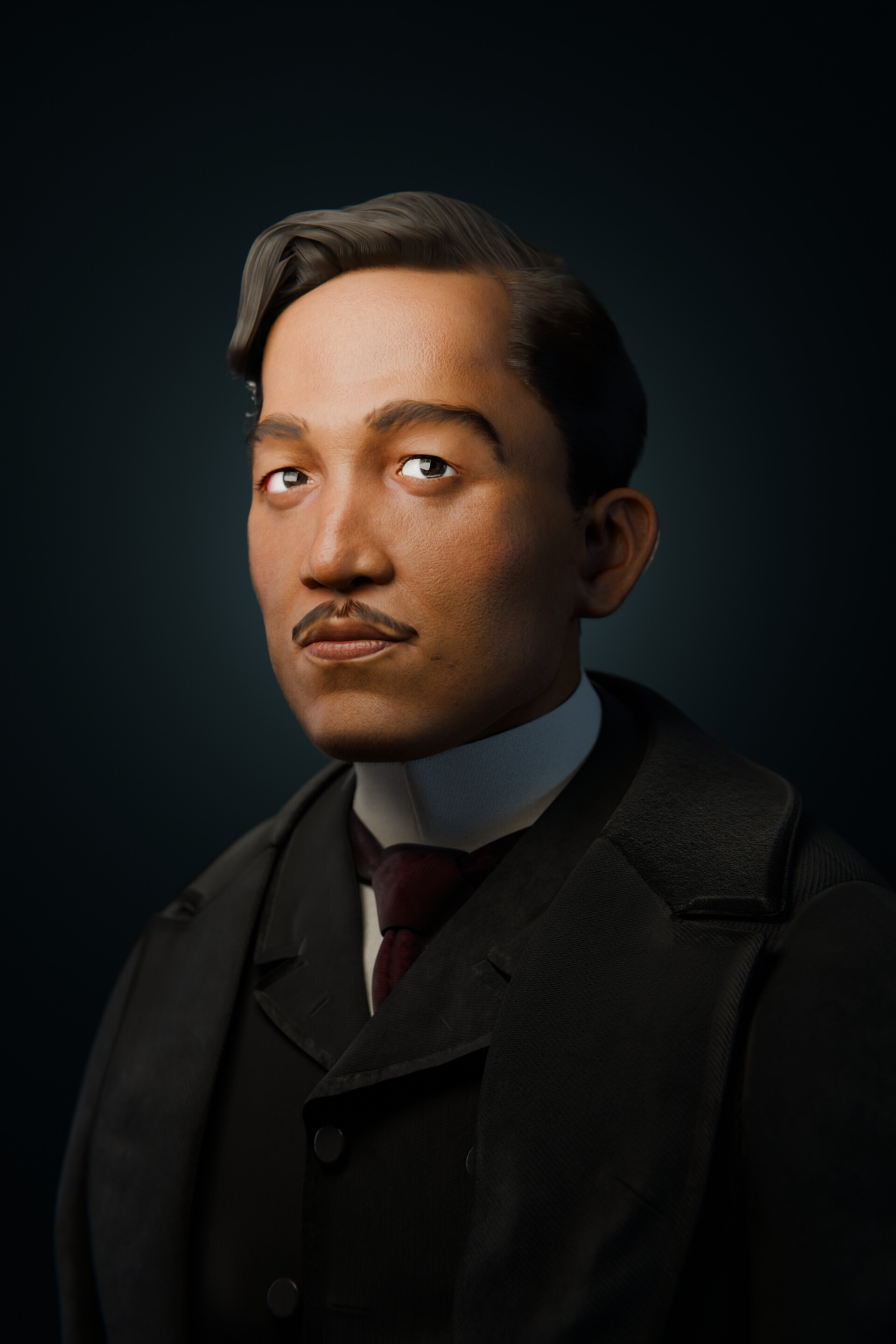 ArtStation - José Protacio Rizal Mercado y Alonso Realonda Portrait