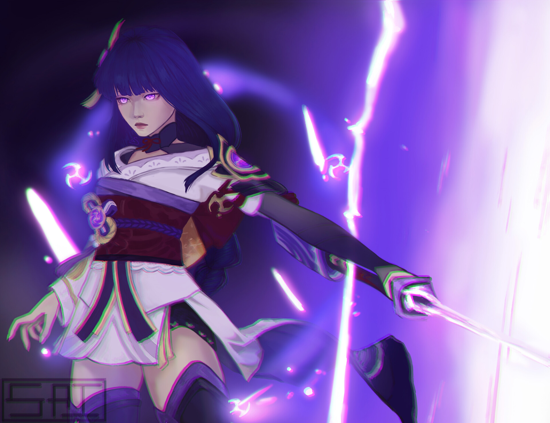 ArtStation - Raiden Shogun