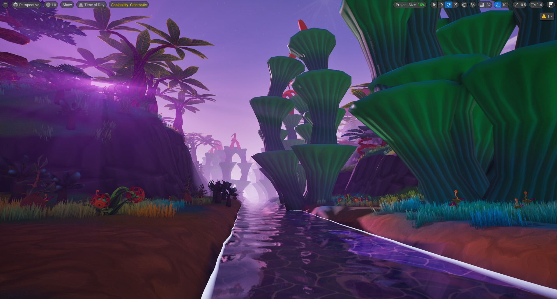 ArtStation - OutSpace Fortnite Map Level Design