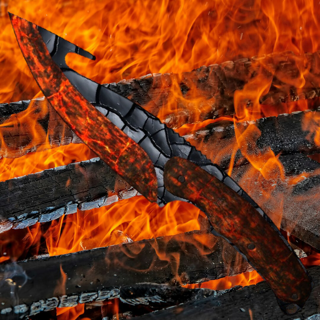 ArtStation - knife_fire tree