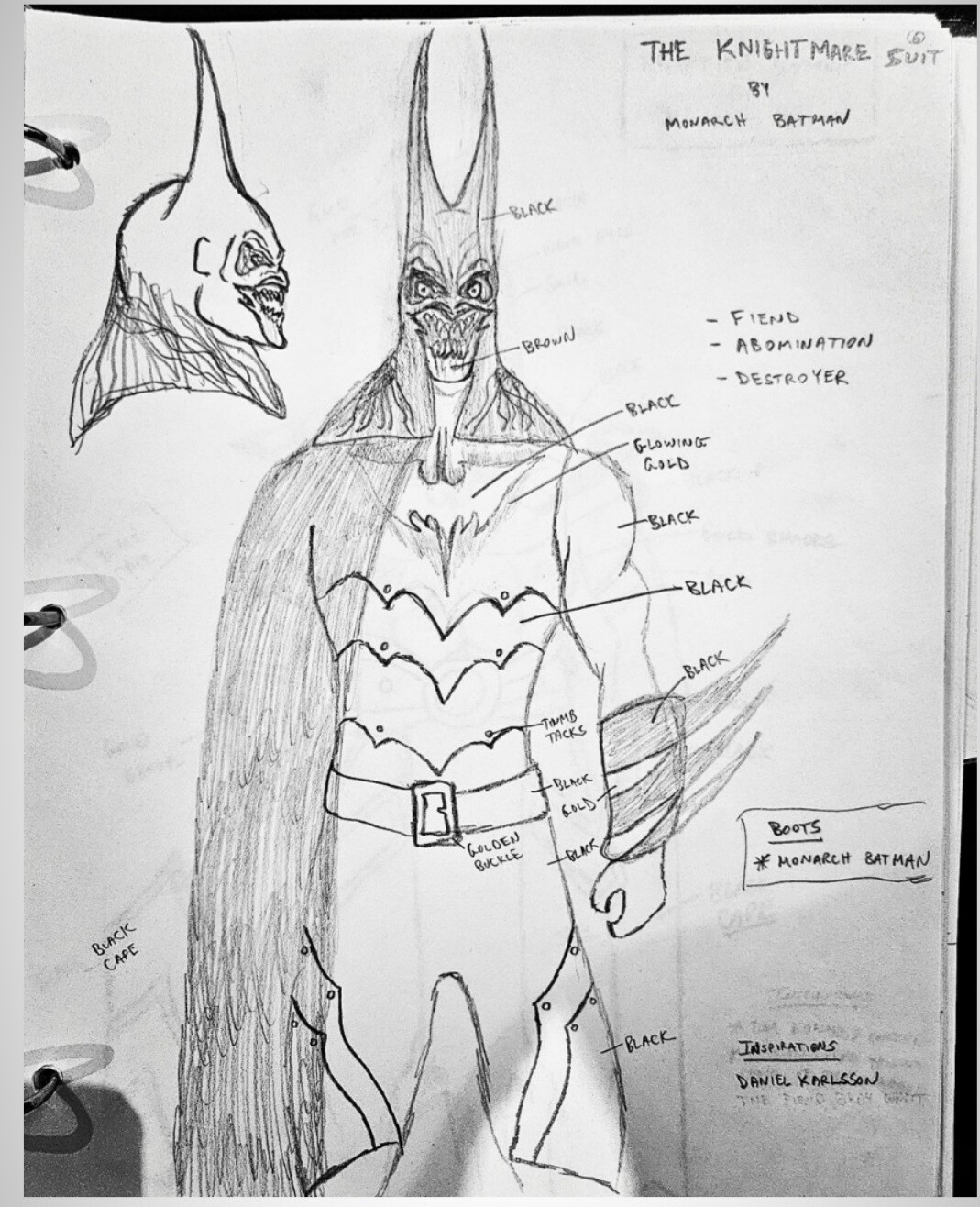 ArtStation - Monarch Batman: The Knightmare