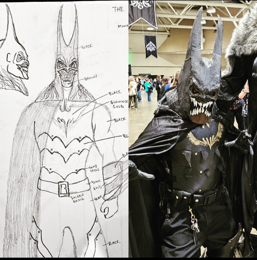 ArtStation - Monarch Batman:The Knightmare