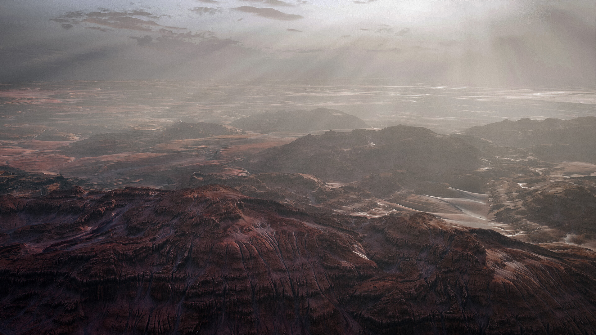 ArtStation - ALIEN DESERT TERRAIN