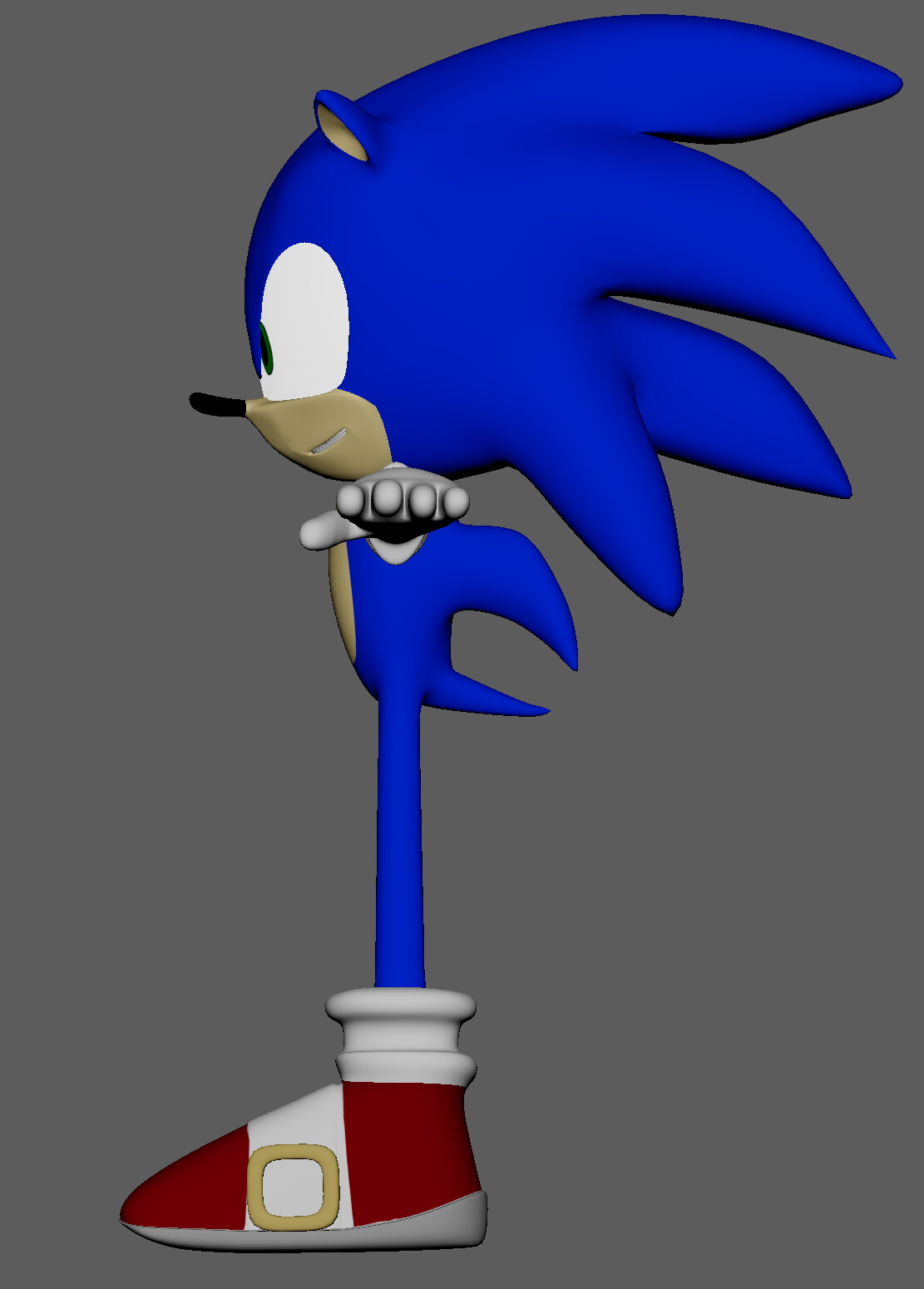 hedgehog 3d view