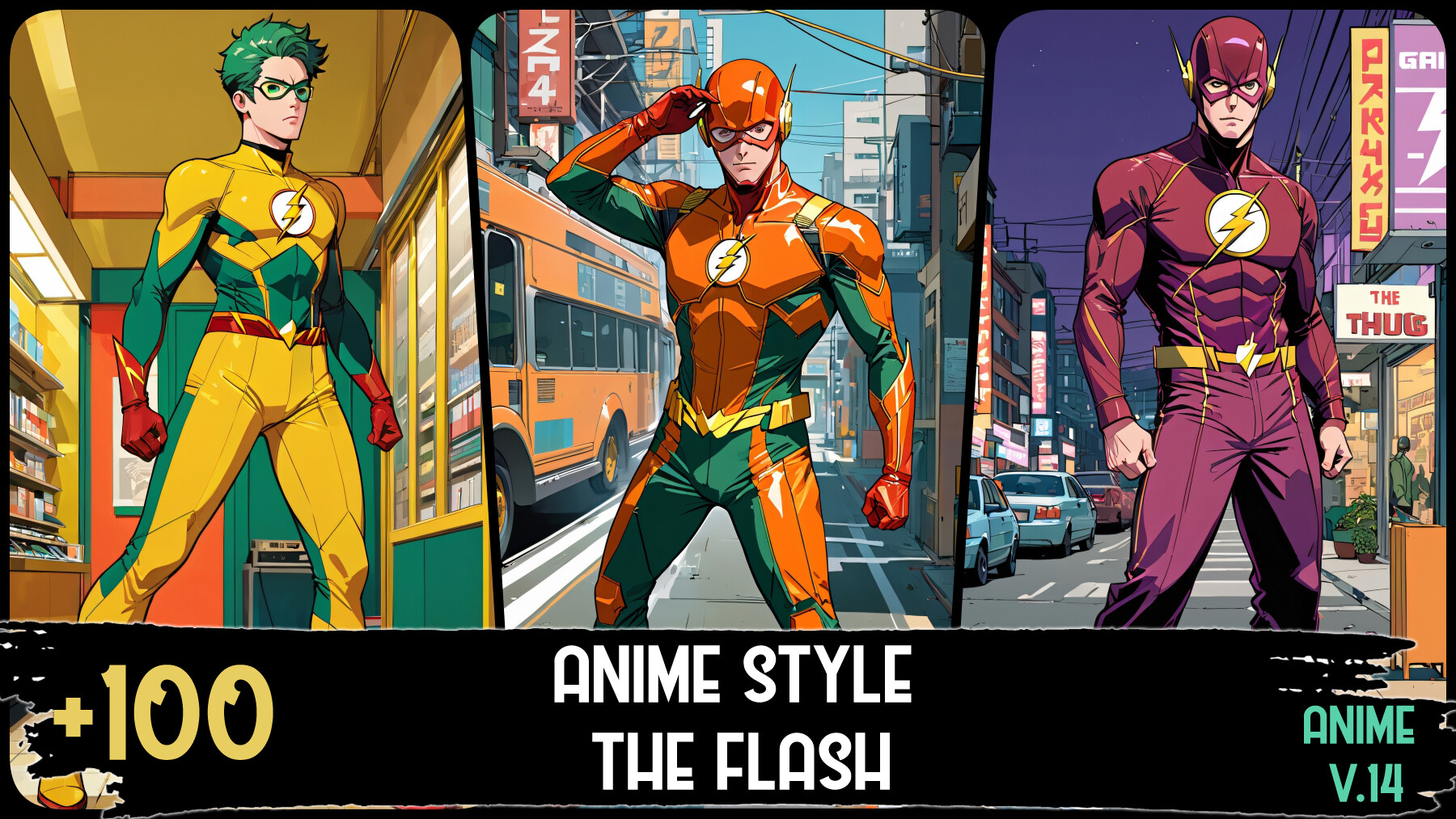 ArtStation - +100 The Flash