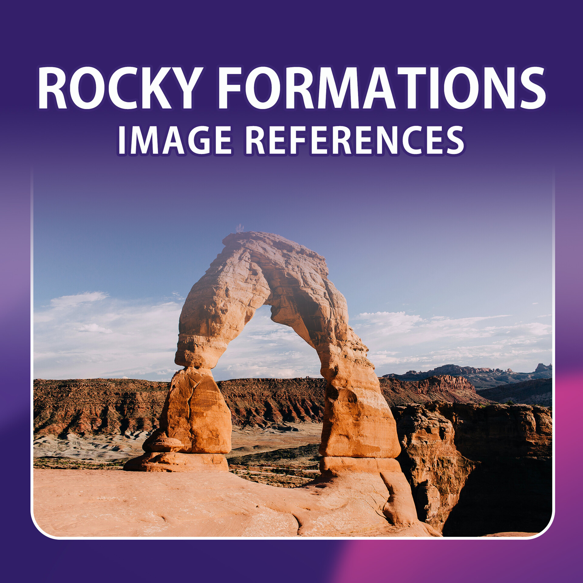 ArtStation - 400 Rocky Formations Image Reference Pack – Vol 1