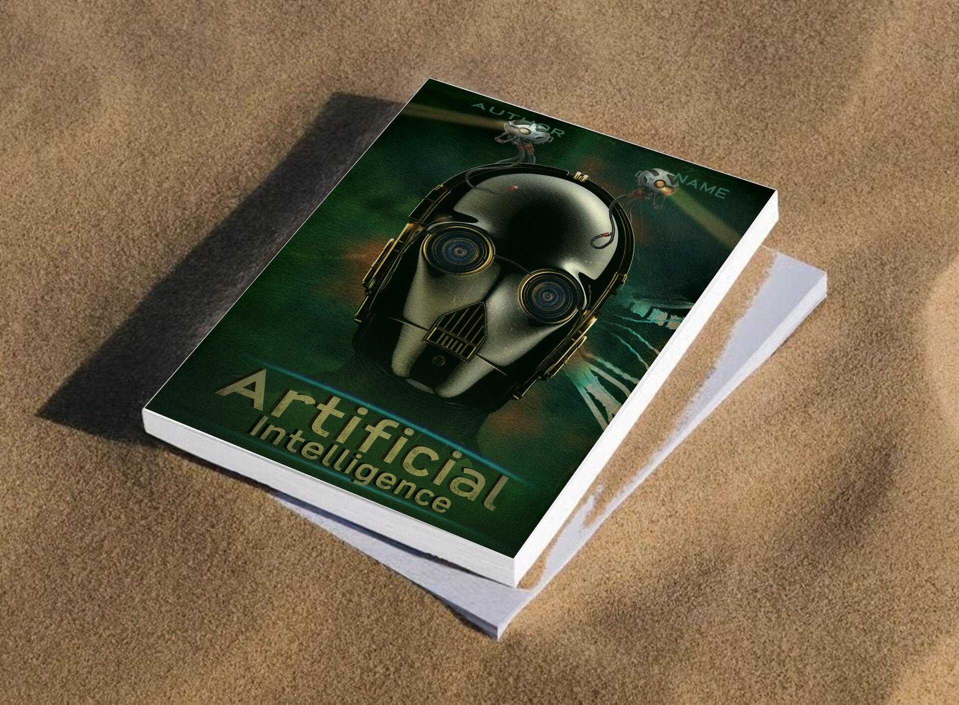 ArtStation - Artificial Intelligence magazin cover