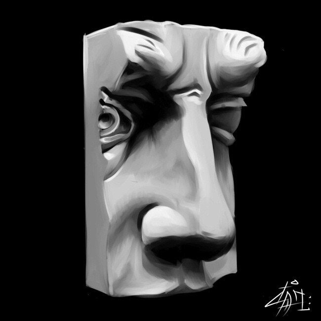 ArtStation - Plaster head