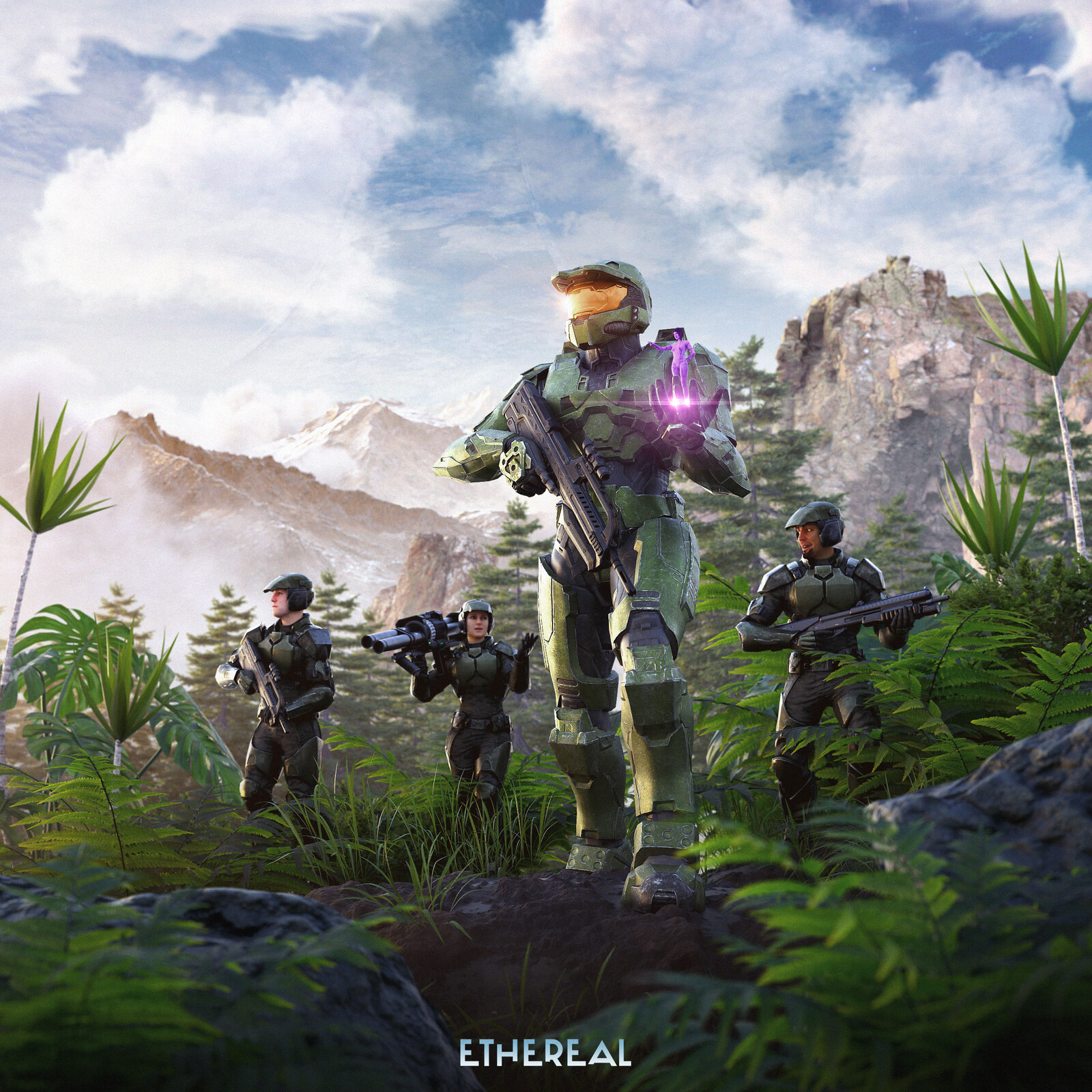 Kristian Gallina - Halo: [FAN-ART] - Another Halo