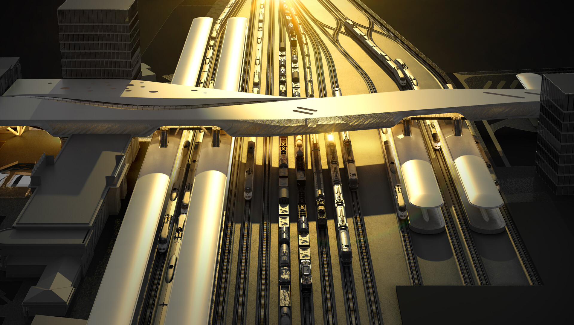 ArtStation - Almaty Train Station