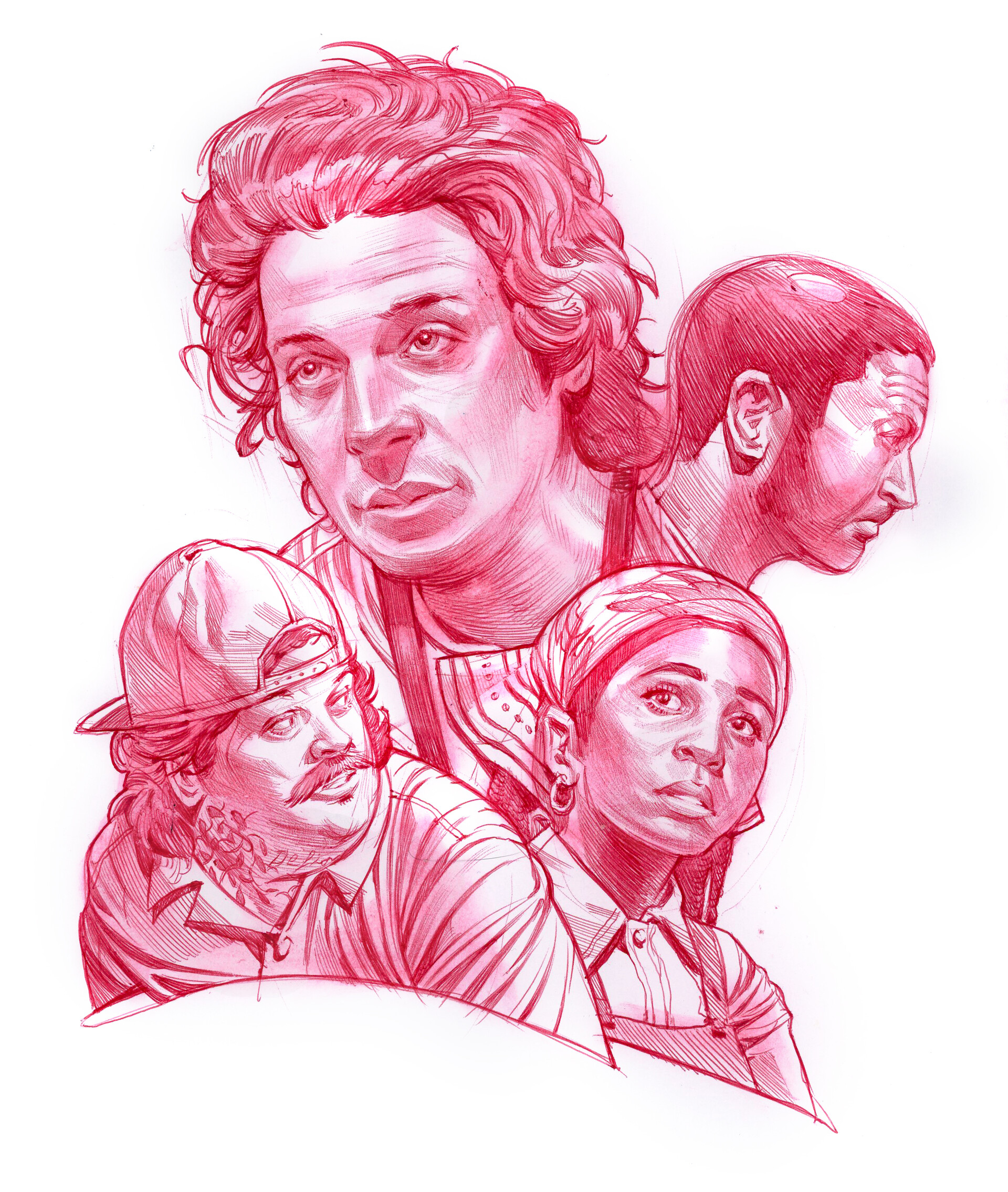 REMBERT MONTALD - Traditional sketches