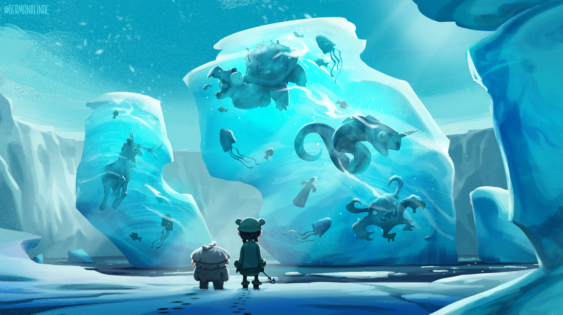 ArtStation - Hourglass Moonland .01 (Animated Show)