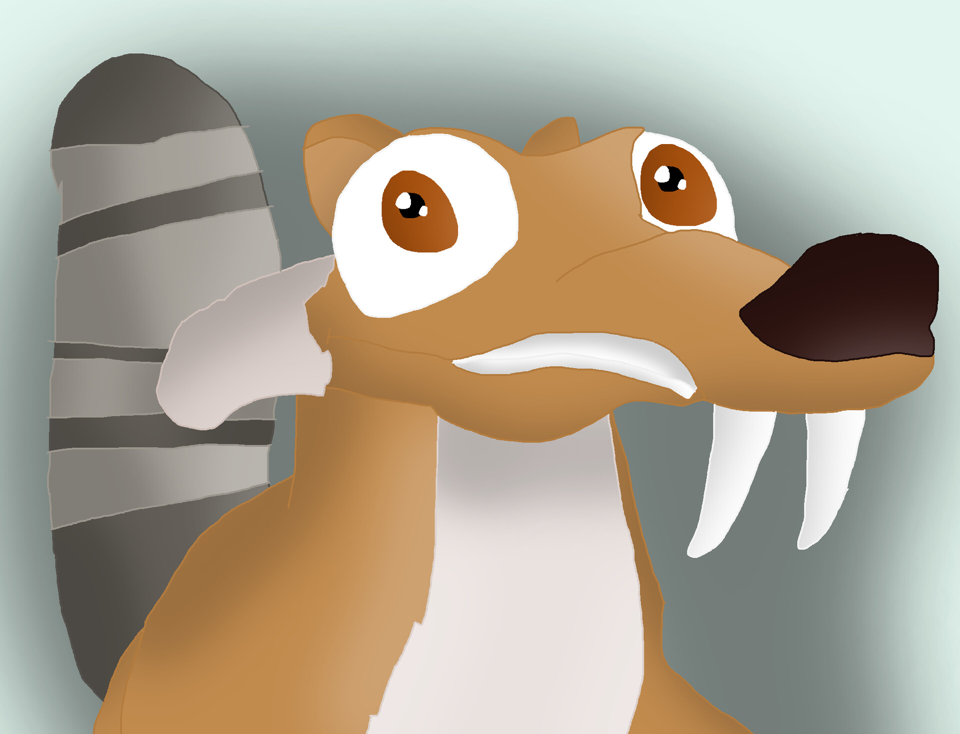 saber tooth squirrel extinct