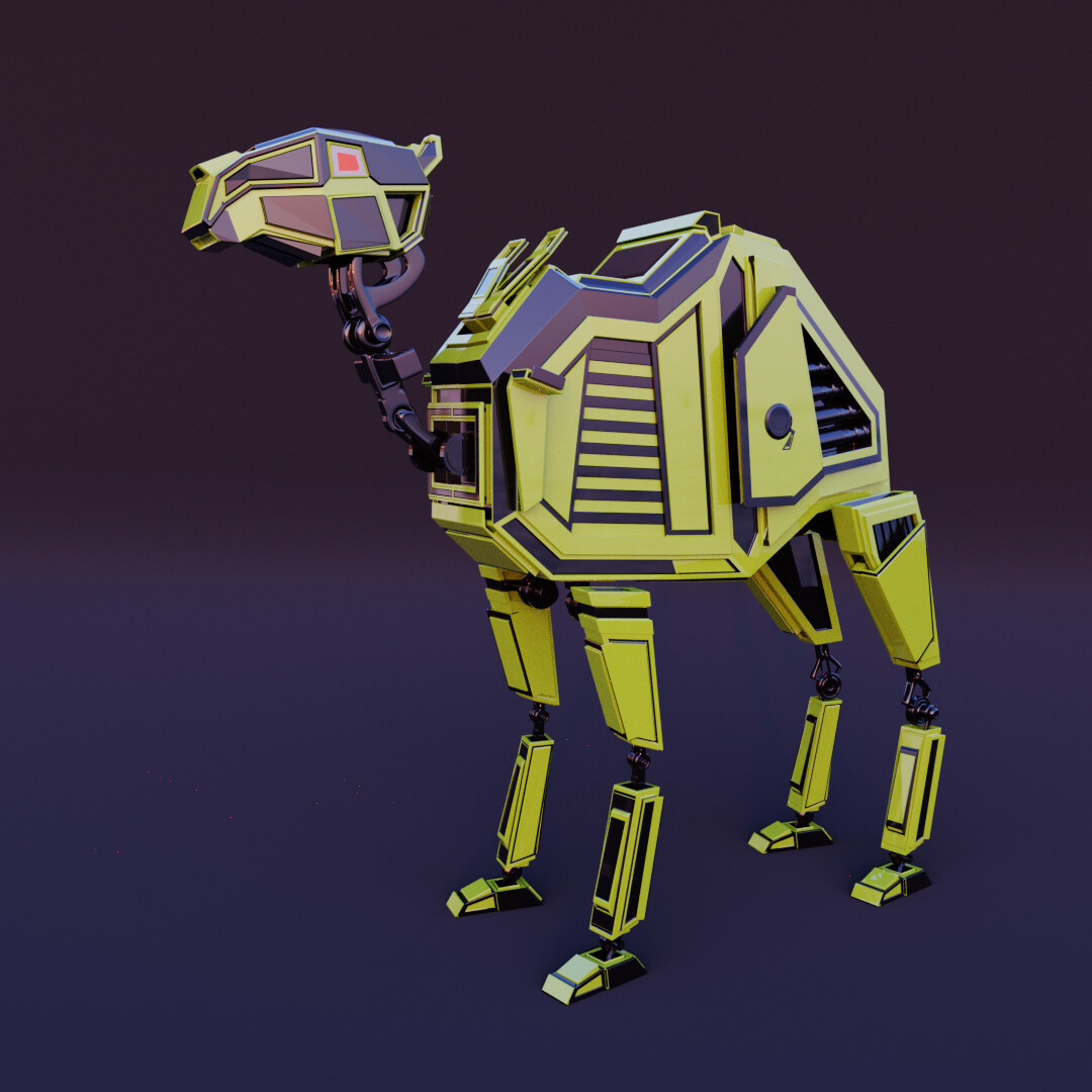 ArtStation - 3D Camel Robot
