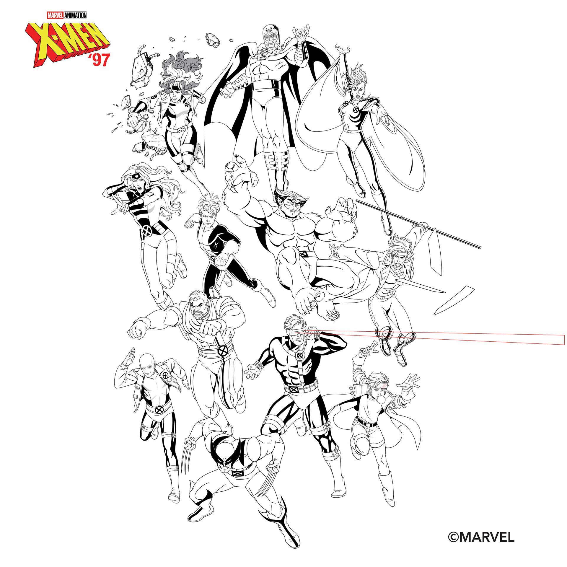 ArtStation - X-MEN '97: Franchise Group Shot