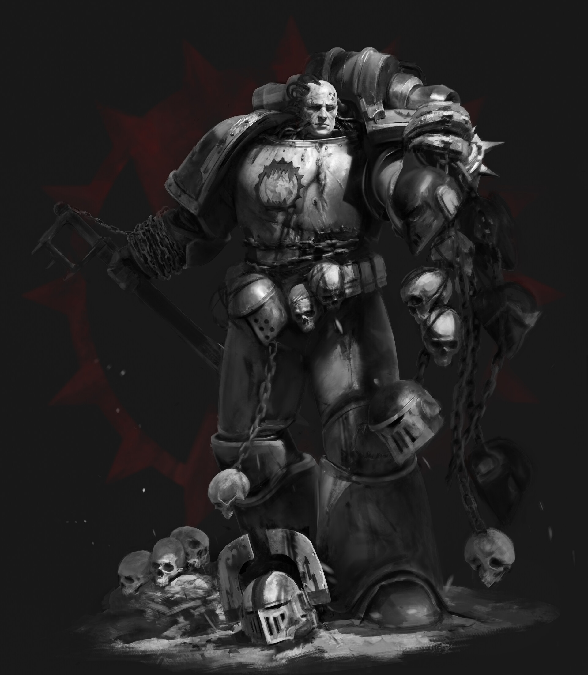 Daniel Batista - Heresy World Eater - Warhammer 30k Commission