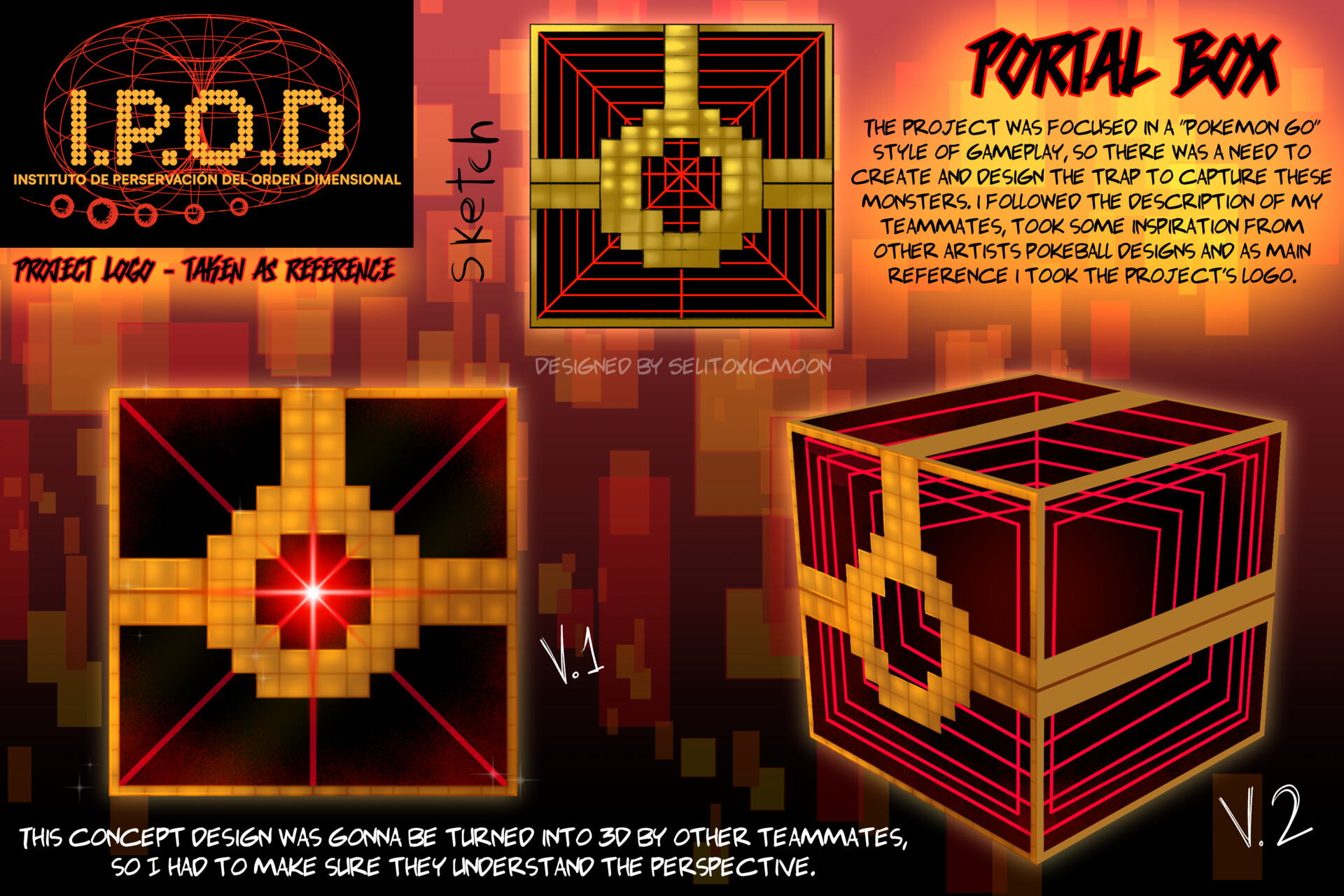 ArtStation - Project IPOD - Portal Box