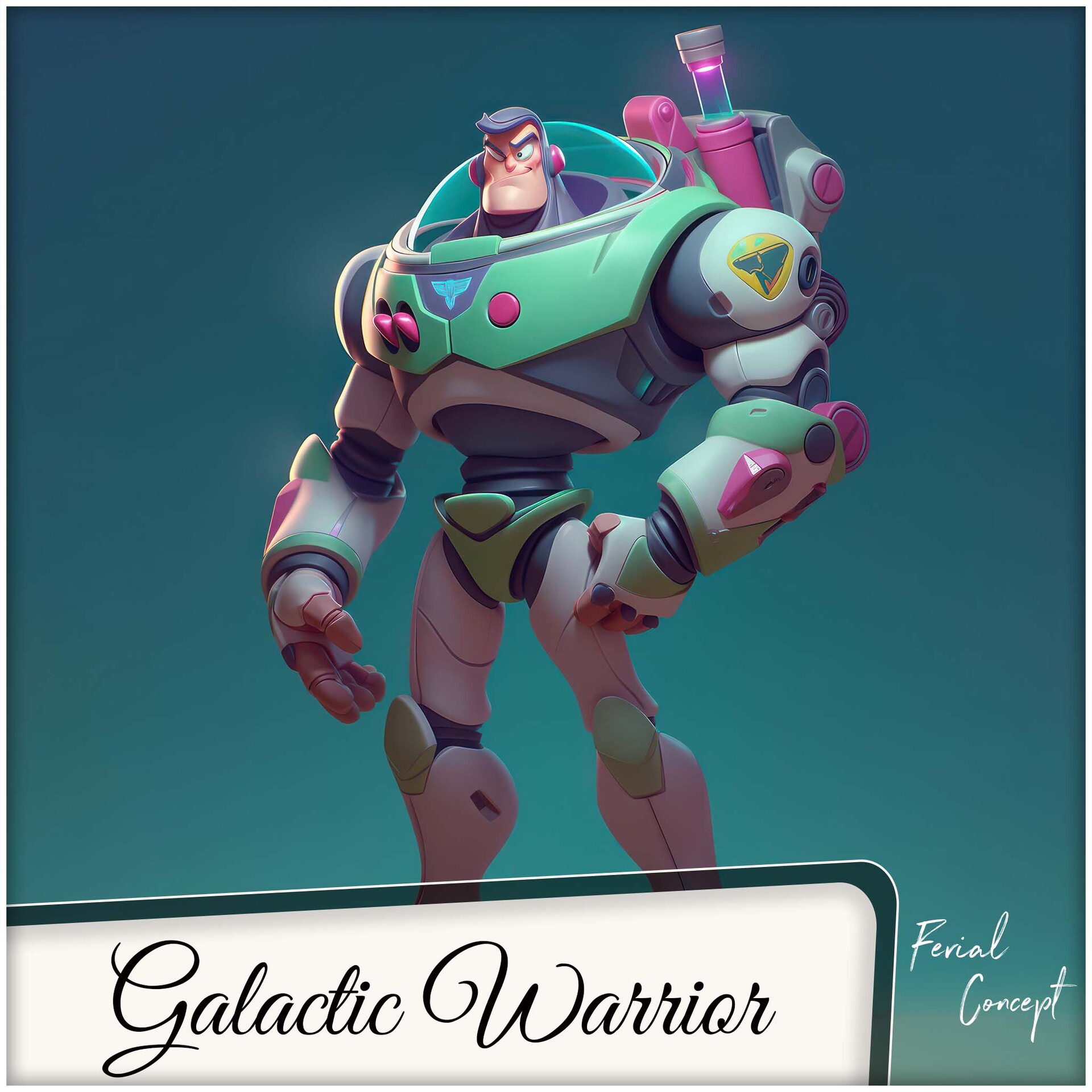 ArtStation - 🔹200 Galactic Warrior - Stylized Character Reference Image ...