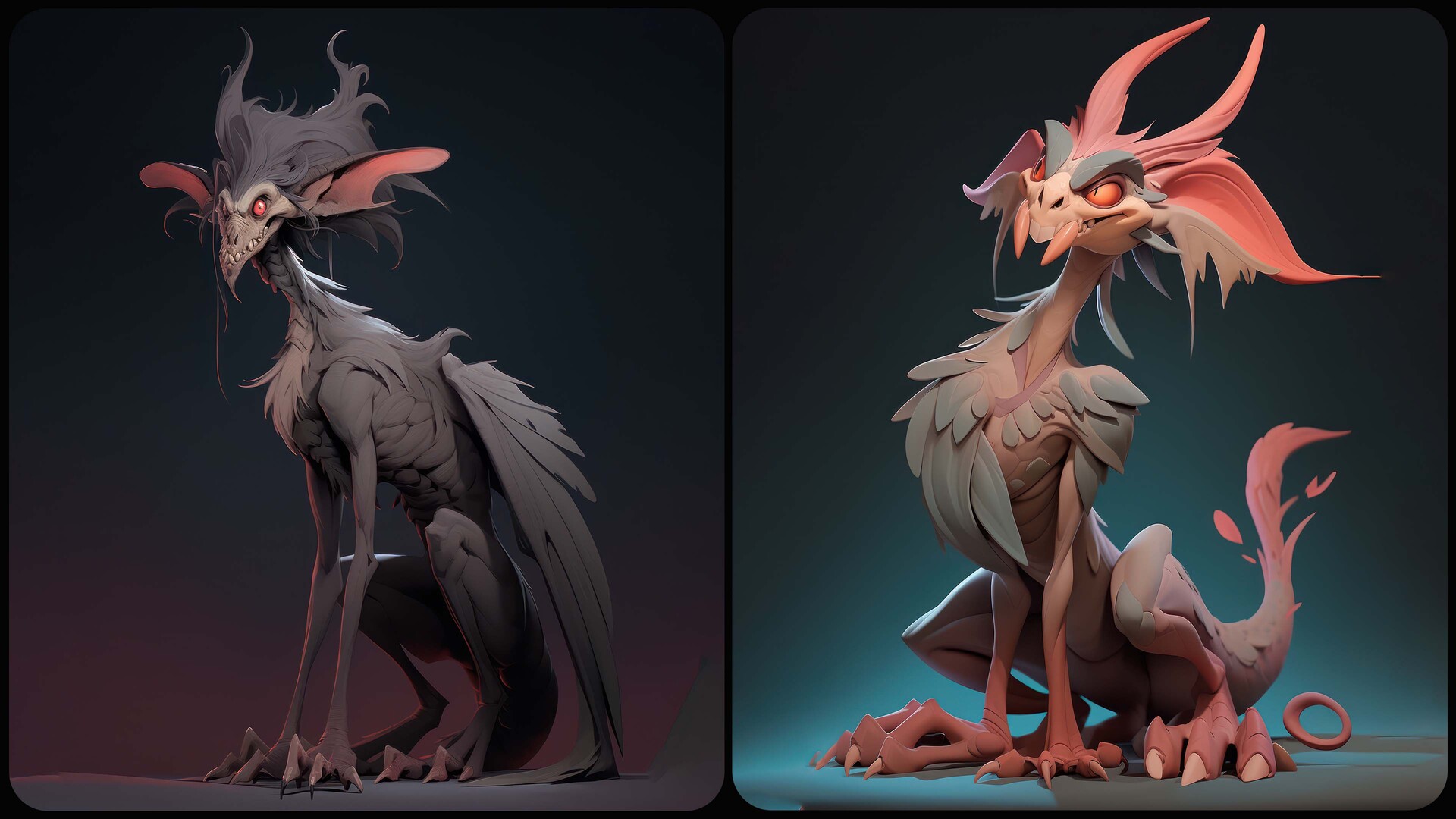 Ferial Studio - 🔹210 Jersey Devil - Stylized Character Reference Image Pack v.67 |4K|