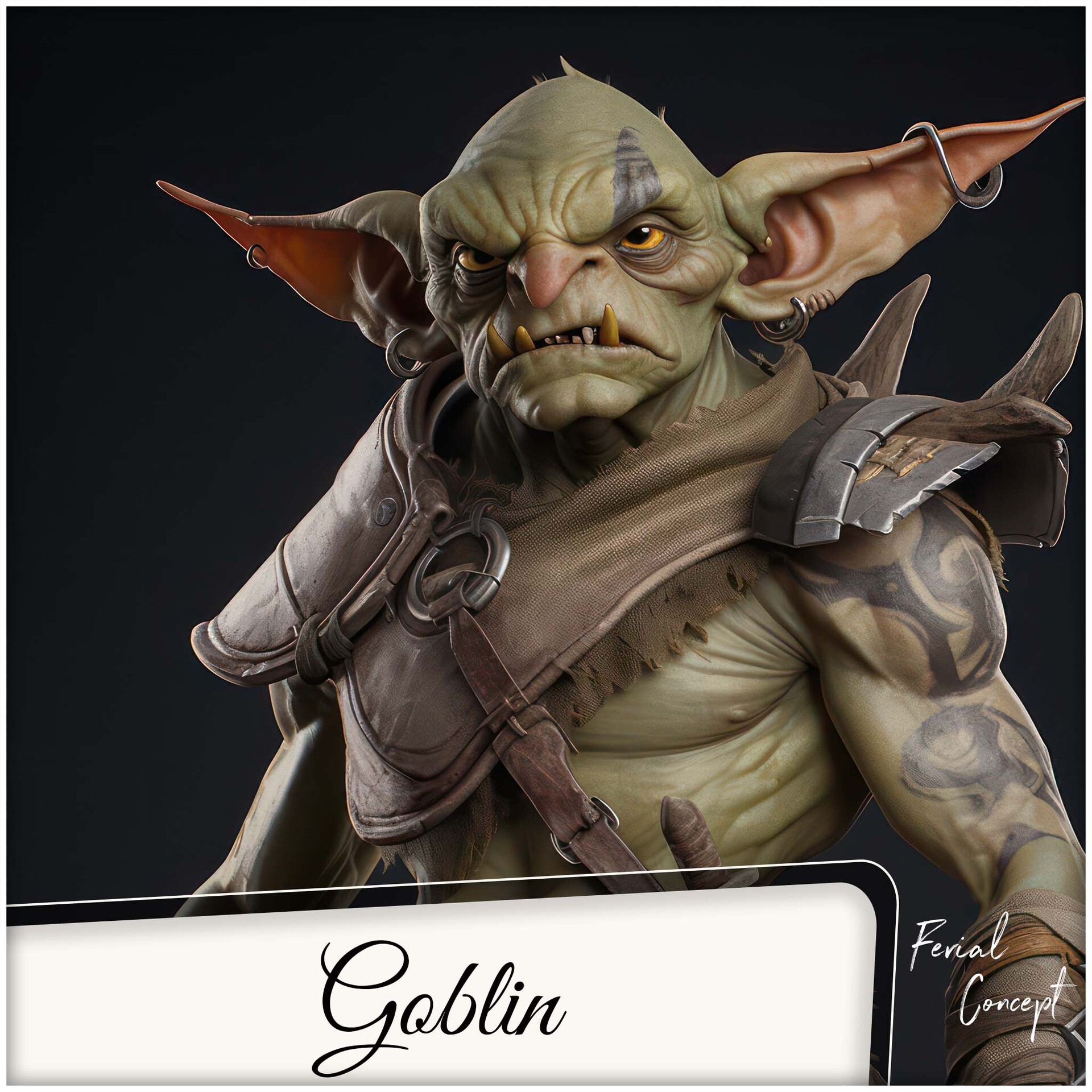 Ferial Studio - 🔹270 Goblin - Stylized Character Reference Image Pack v ...