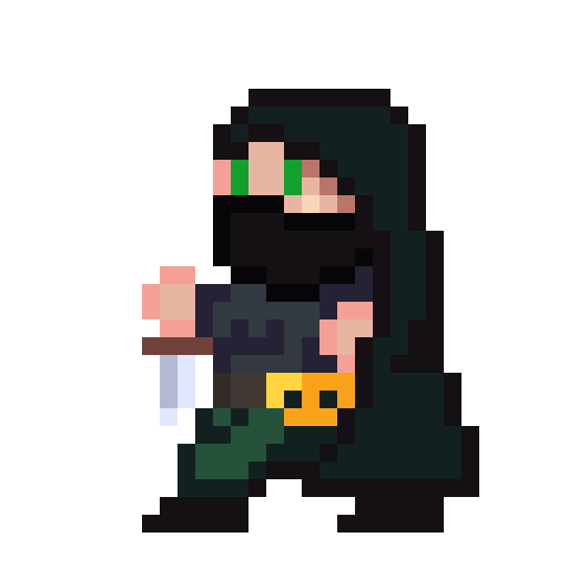 Mstik Pixel - Thief pixel art and animations