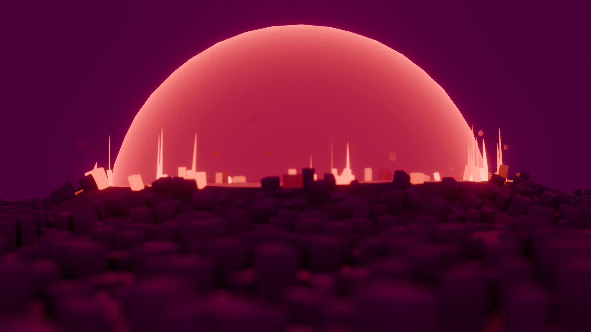 ArtStation - Akira (1988 film)'s Atomic Explosion