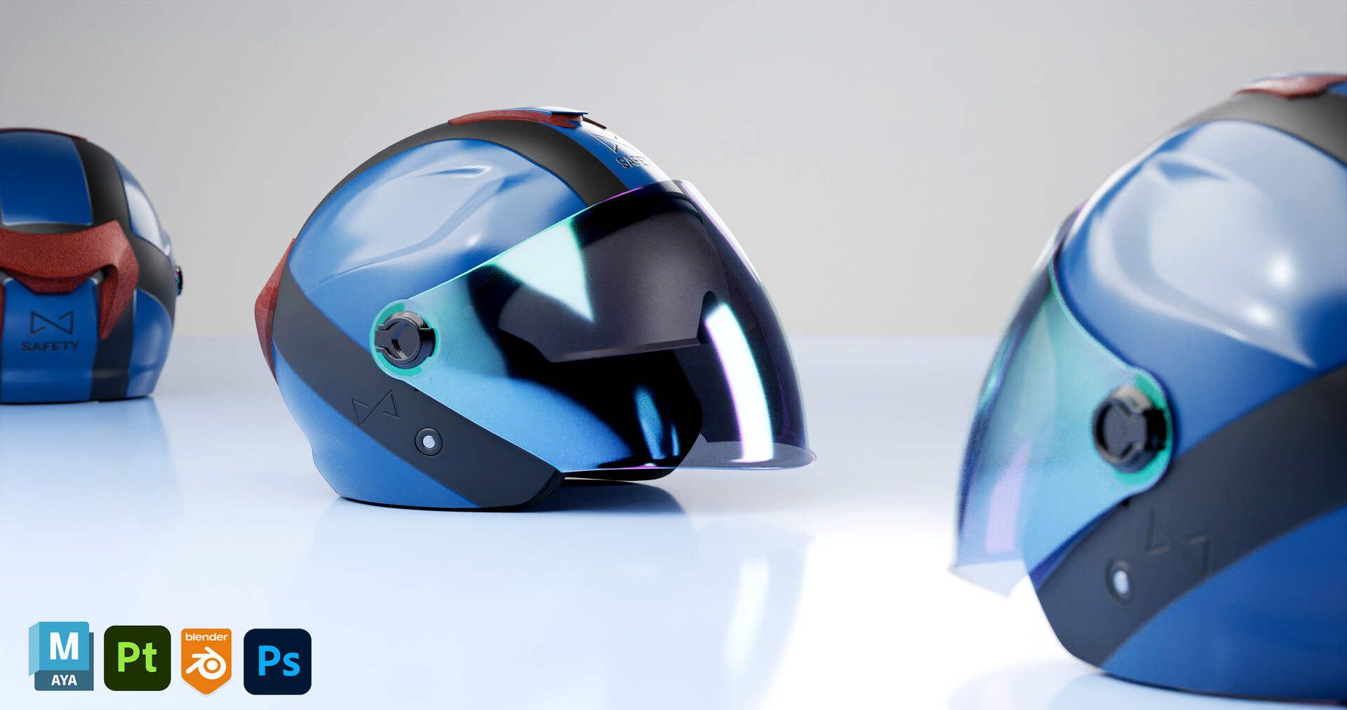 ArtStation - Safety Helmet