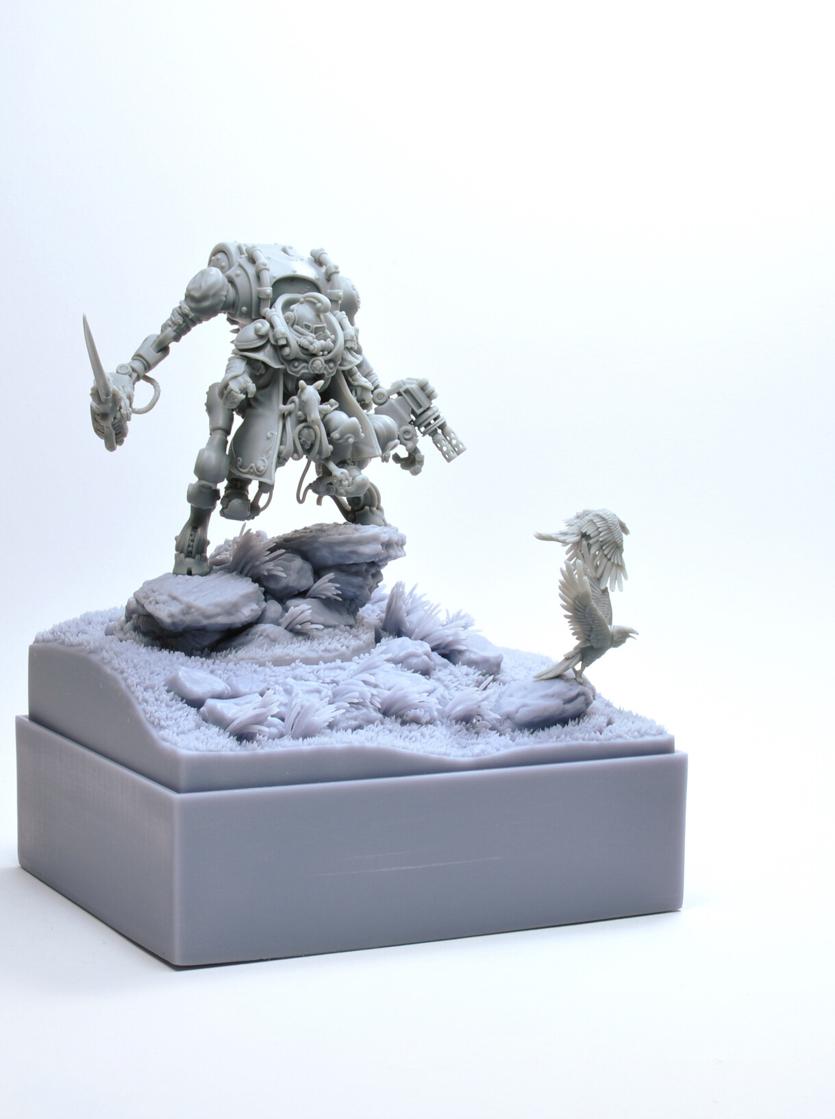 ArtStation - Chapter II. - The Walker and The Crows - Grey Edition