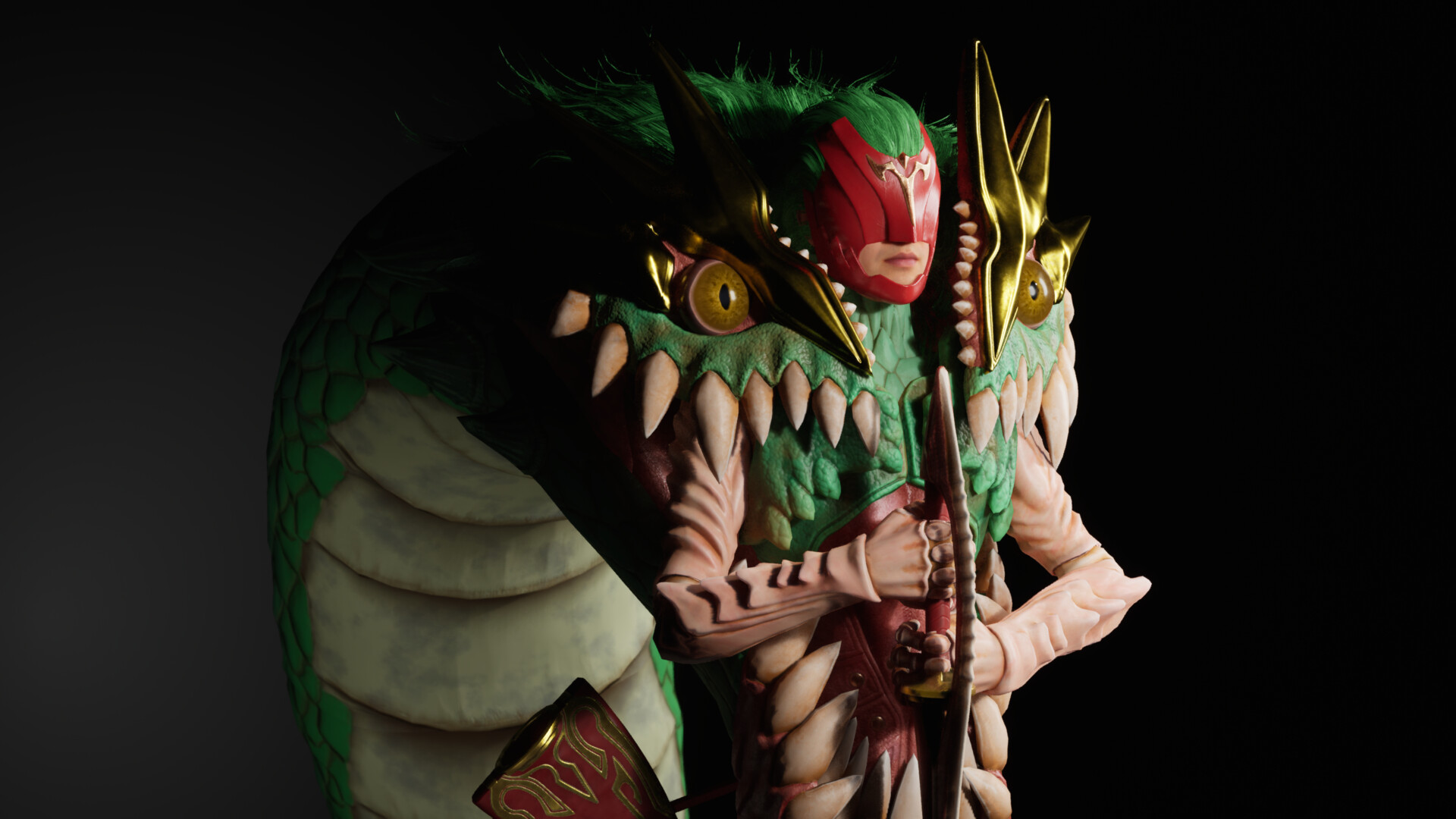 Daniel Gallagher - Astaroth - SMT IV Fan Art - Realtime, Unreal Engine