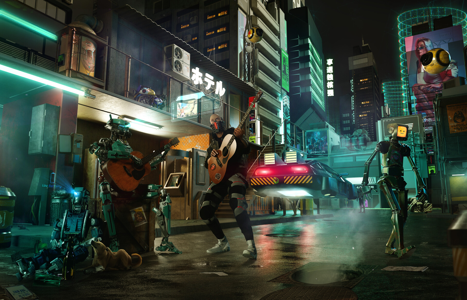 ArtStation - Cyber Robot