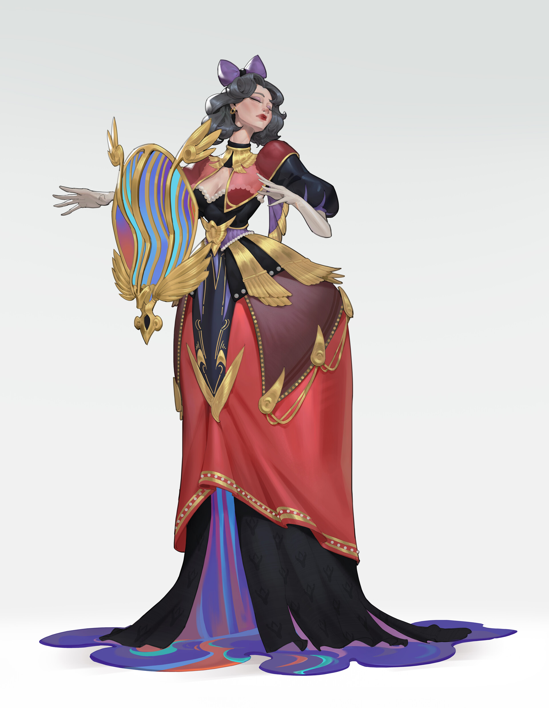 ArtStation - Mirror lady/镜子女士