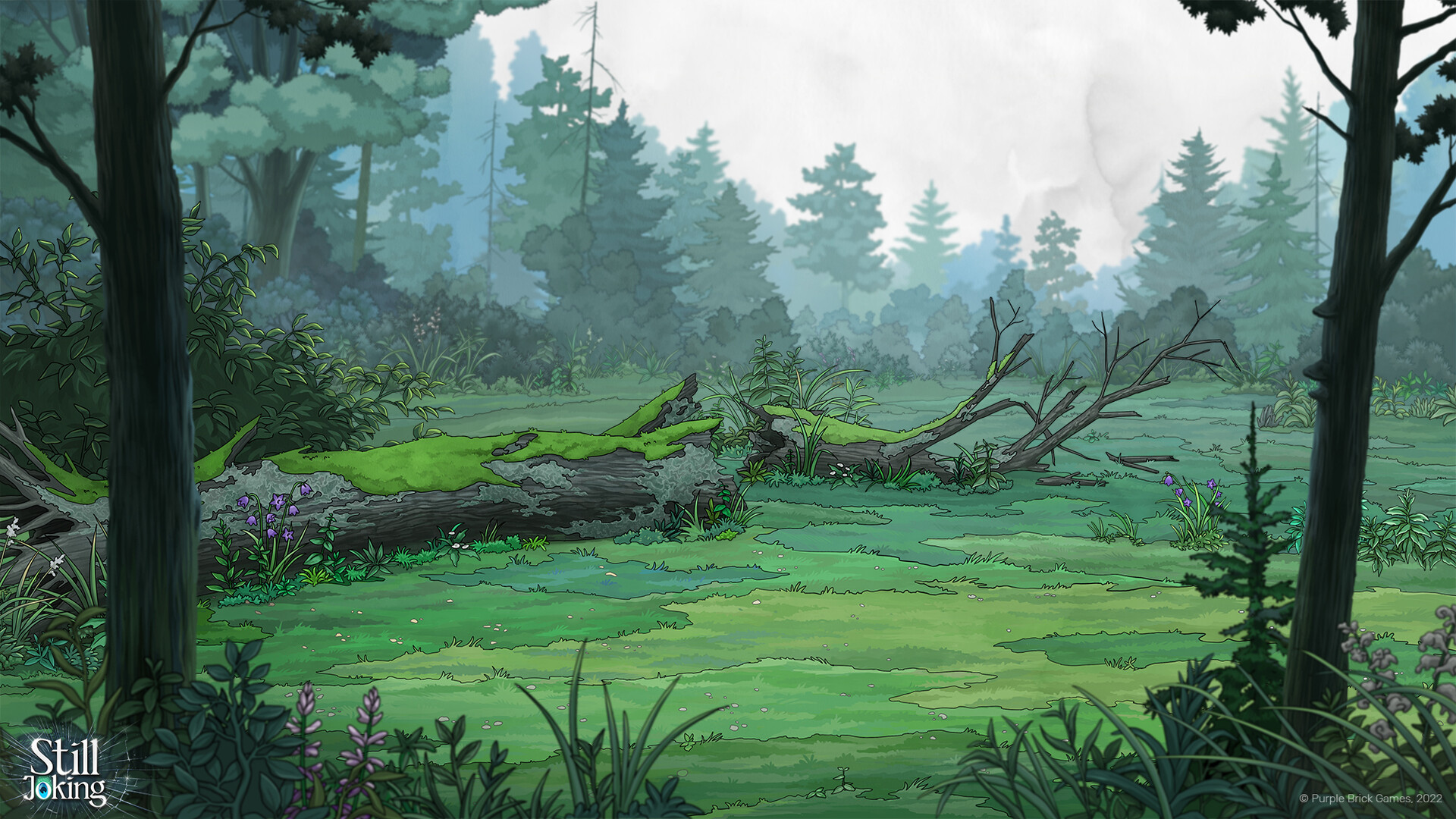 dark forest background gacha