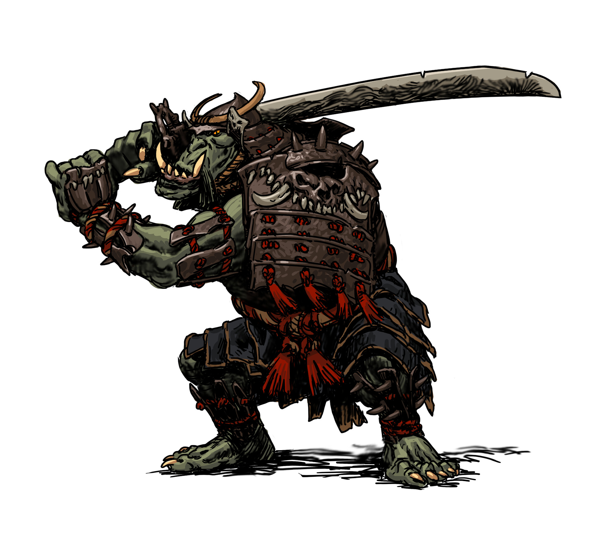 ArtStation - Orc Fighter