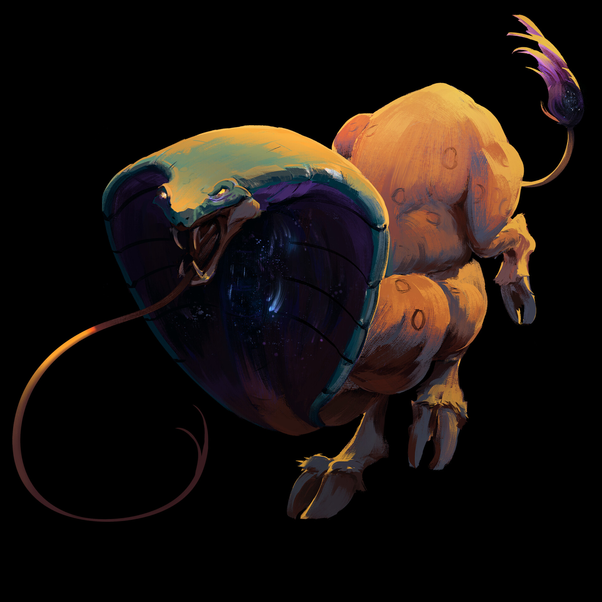 Geoffrey Ernault - Questing Beast - Birth