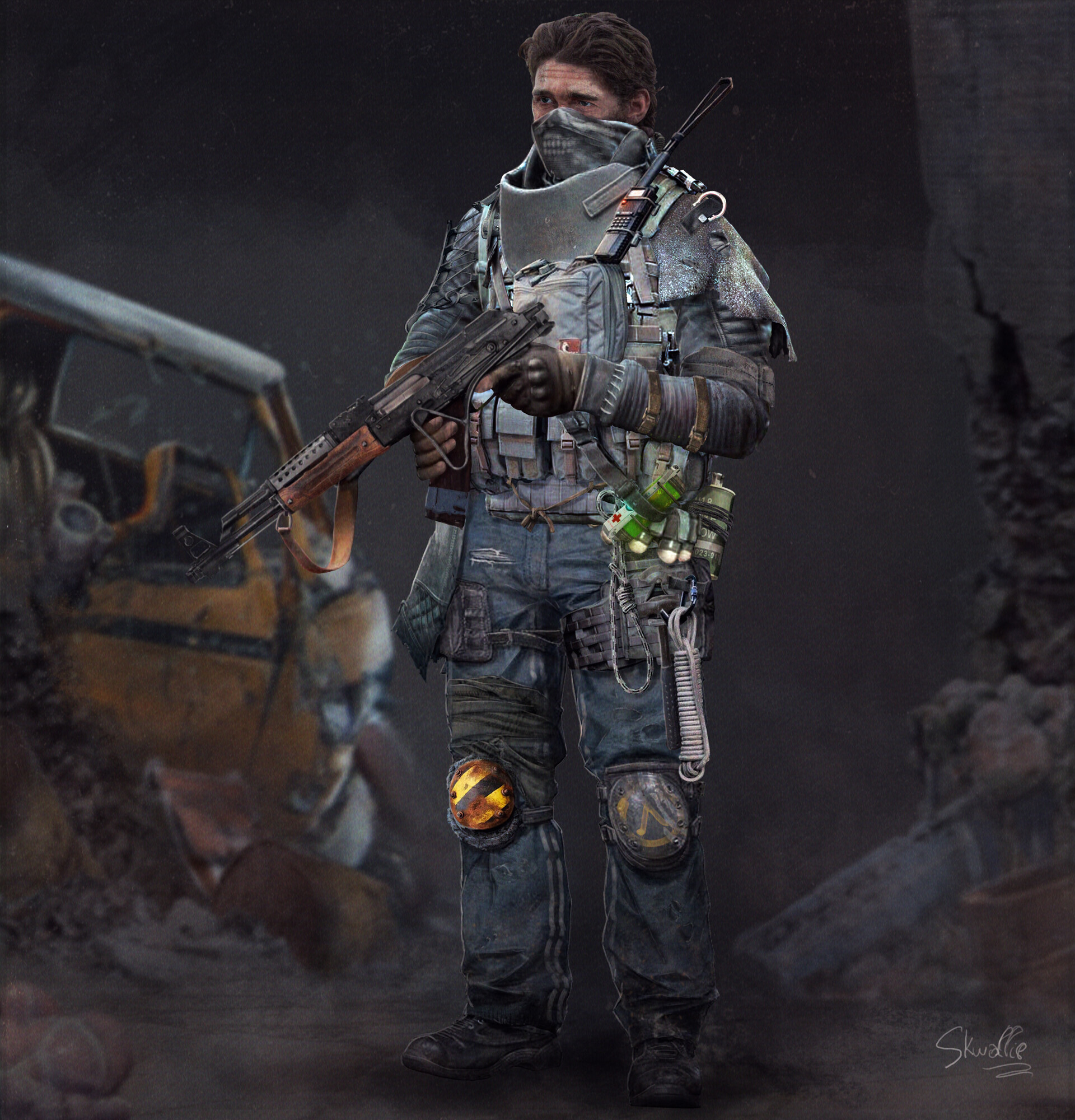 ArtStation - Half-Life : Ravenholm - Rebel Figher