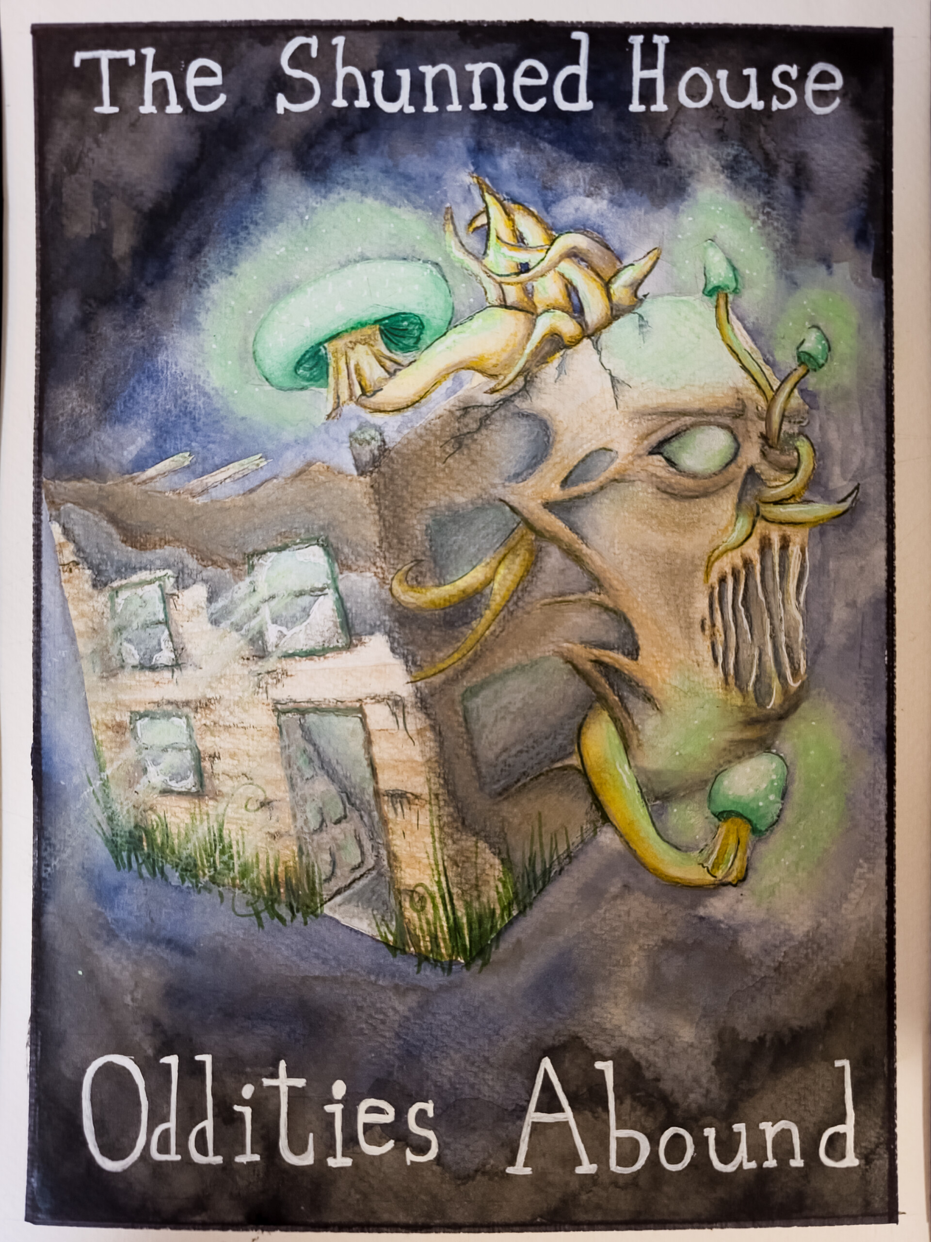 ArtStation - The Shunned House - Oddities Abound