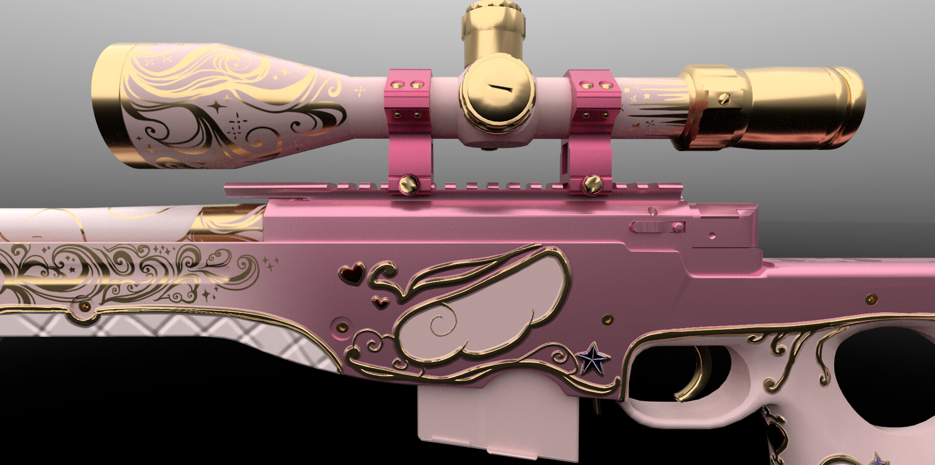 ArtStation - CS2-Magical Guns Skin-Collection