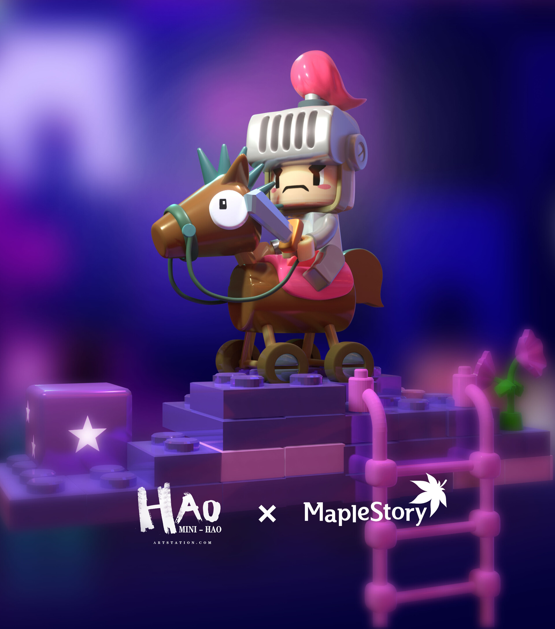 ArtStation - Toy cavalry