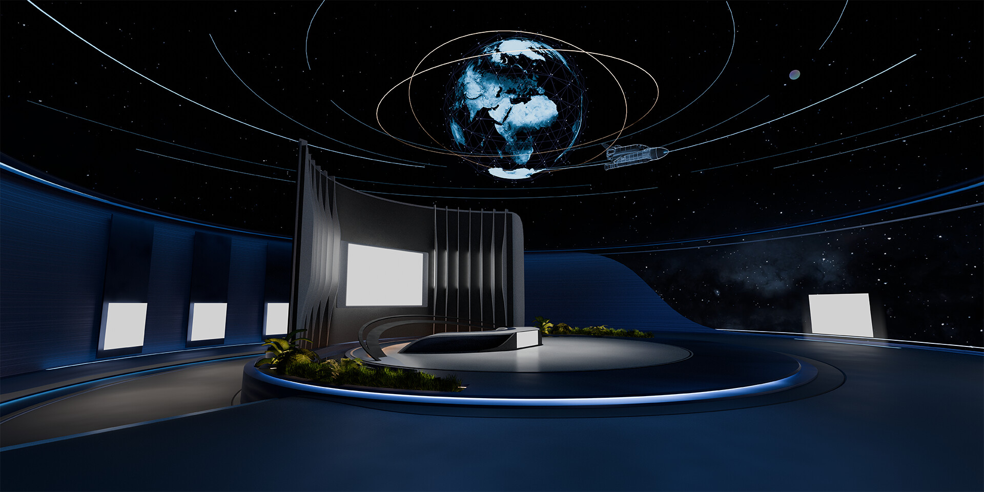 ArtStation - Virtual space visualization