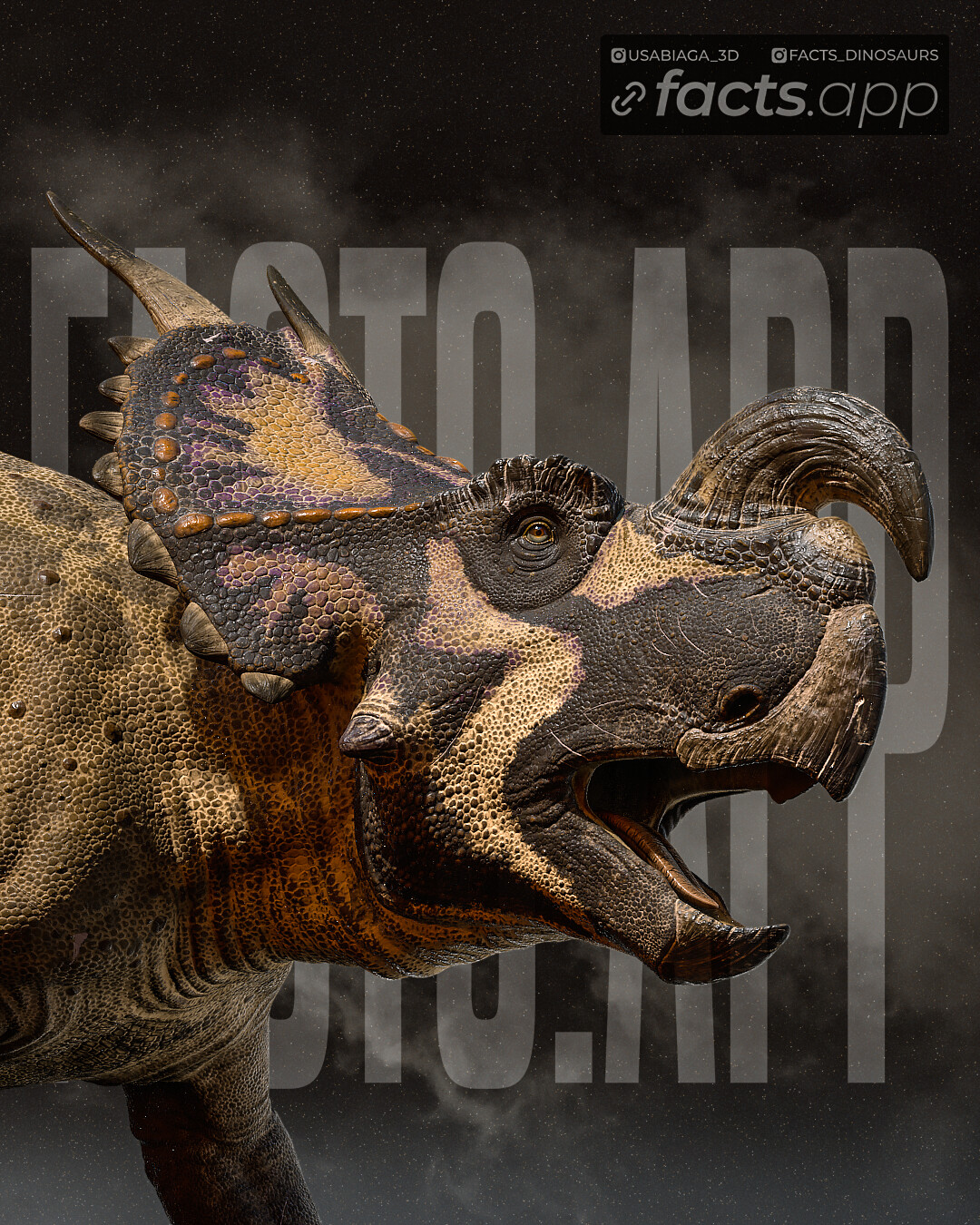 ArtStation - Einiosaurus / Facts Dinosaurs