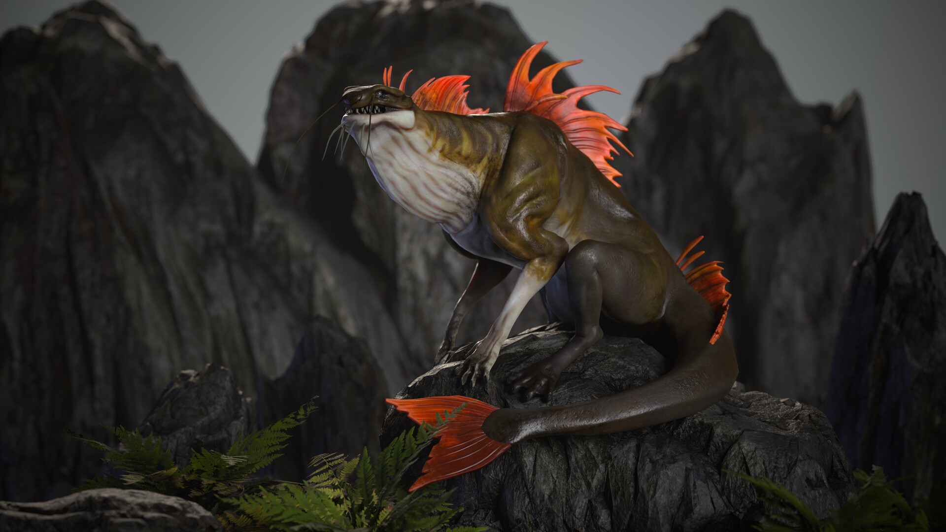 ArtStation - Creature game ready mesh