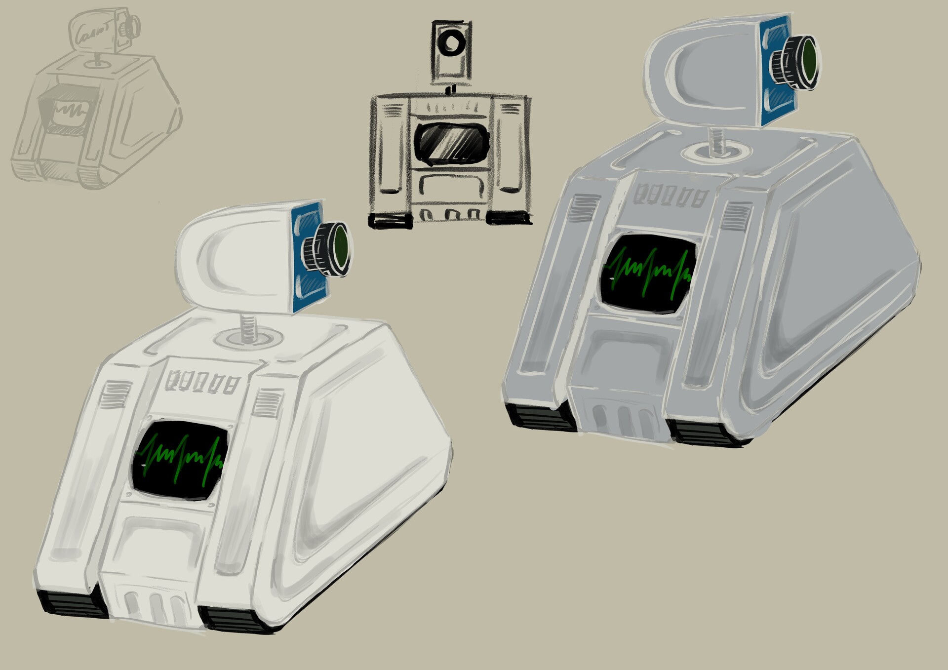 ArtStation - Robot assistant