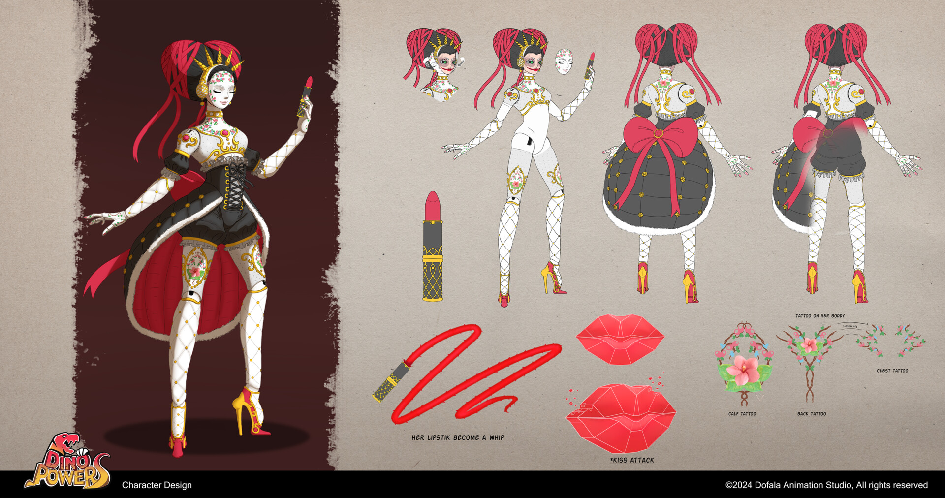 ArtStation - Character design for "Dino Powers", DOFALA ANIMATION STUDIO original IP.