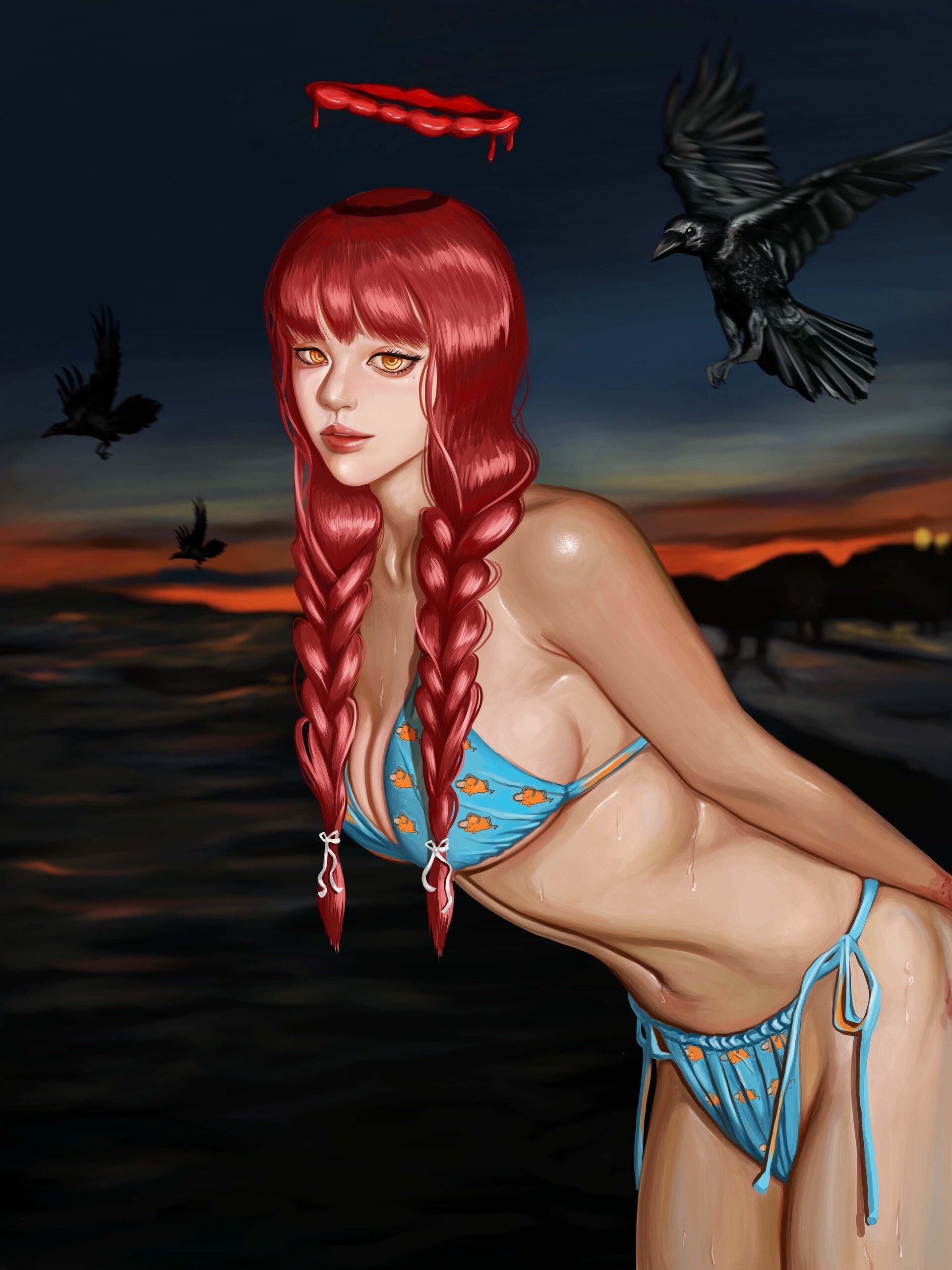 ArtStation - A date with Makima