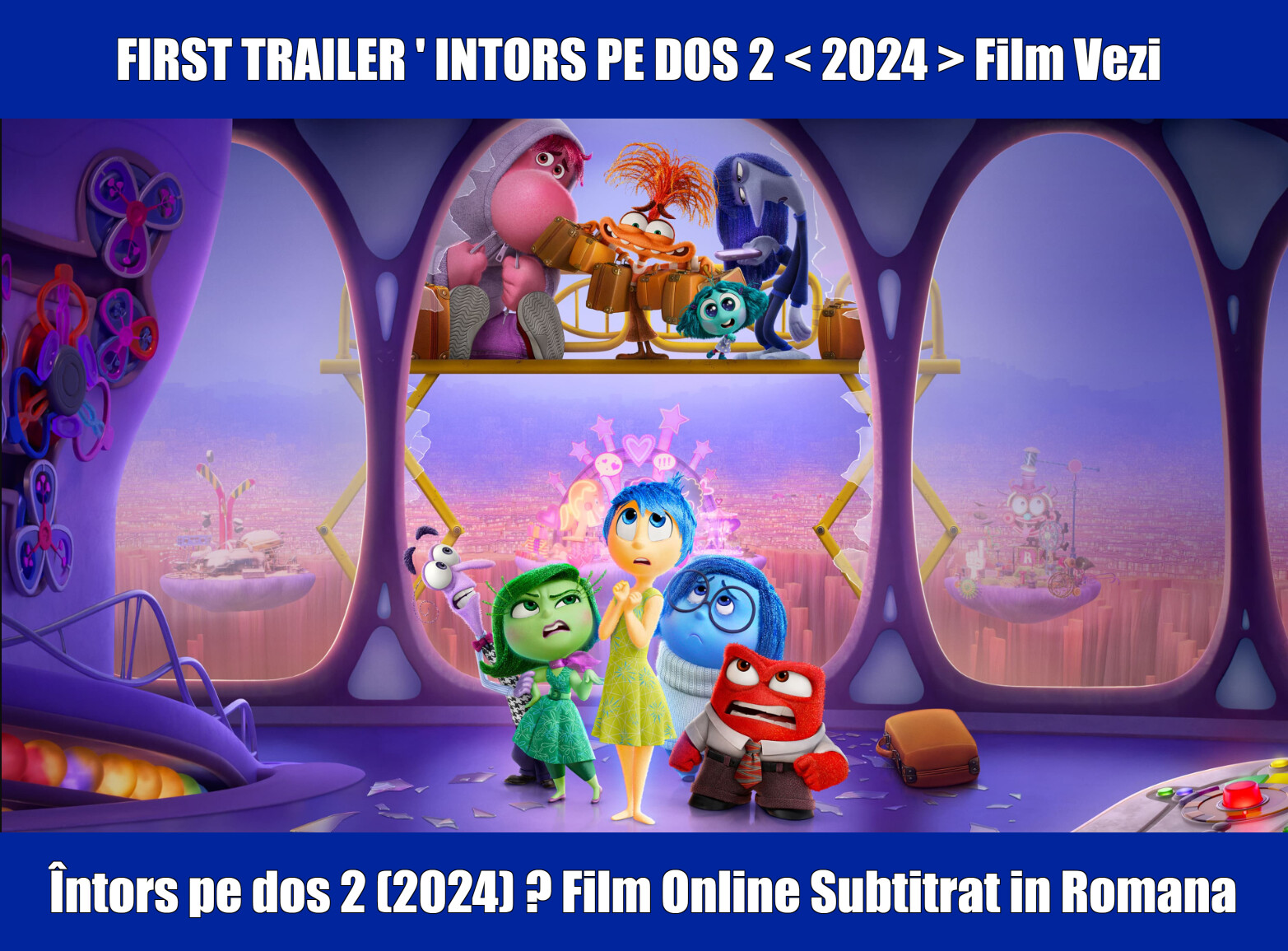 ArtStation - Inside Out 2/Întors pe dos 2 (2024) ?️ ️ Film Online Subtitrat in Romana 【HD】 GRATIS
